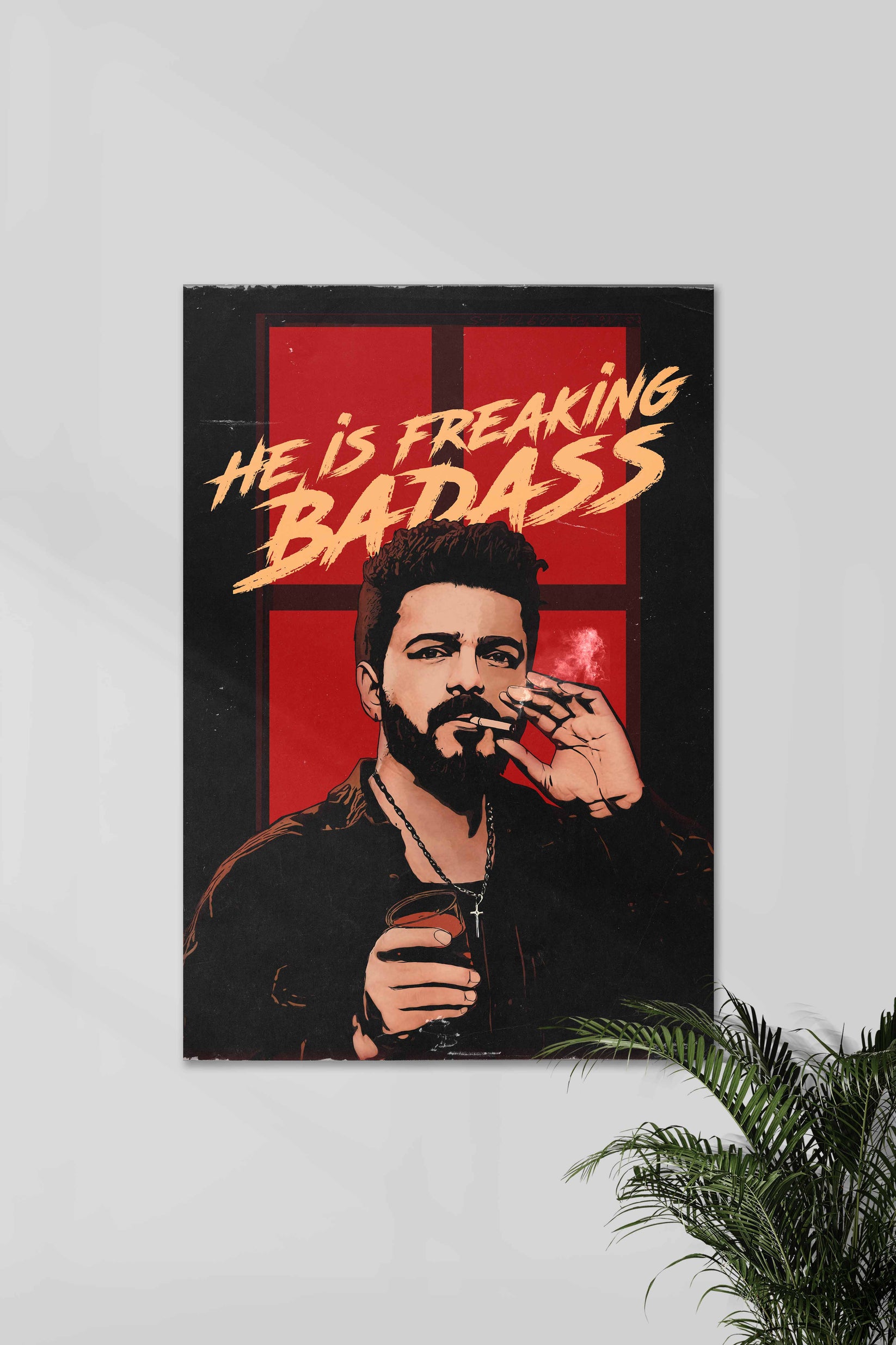 He is Freaking BADASS | LEO#01 | Kollywood Posters | Posterized.in