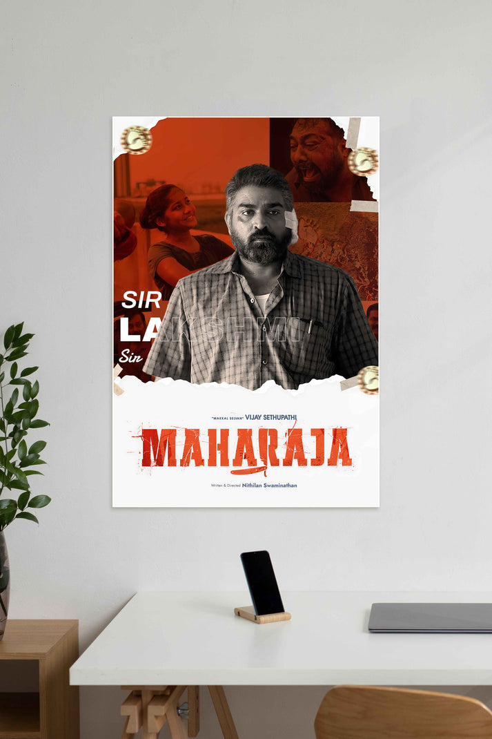 Sir Lakshmi Sir x Maharaja | Kollywood | Movie Posters – Posterized