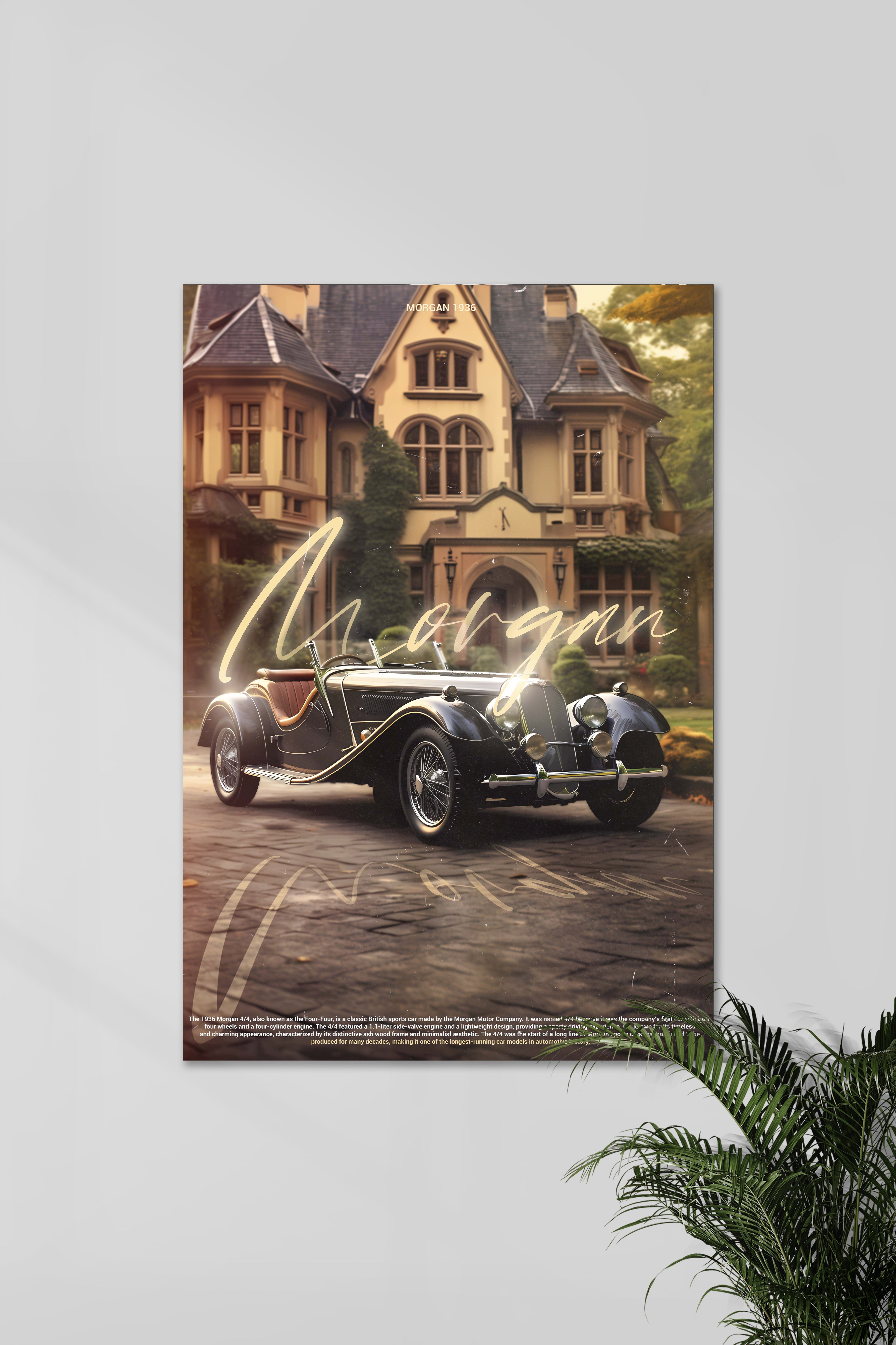 MORGAN 1936 | CONCEPT CARS #05 | CAR POSTERS – Posterized