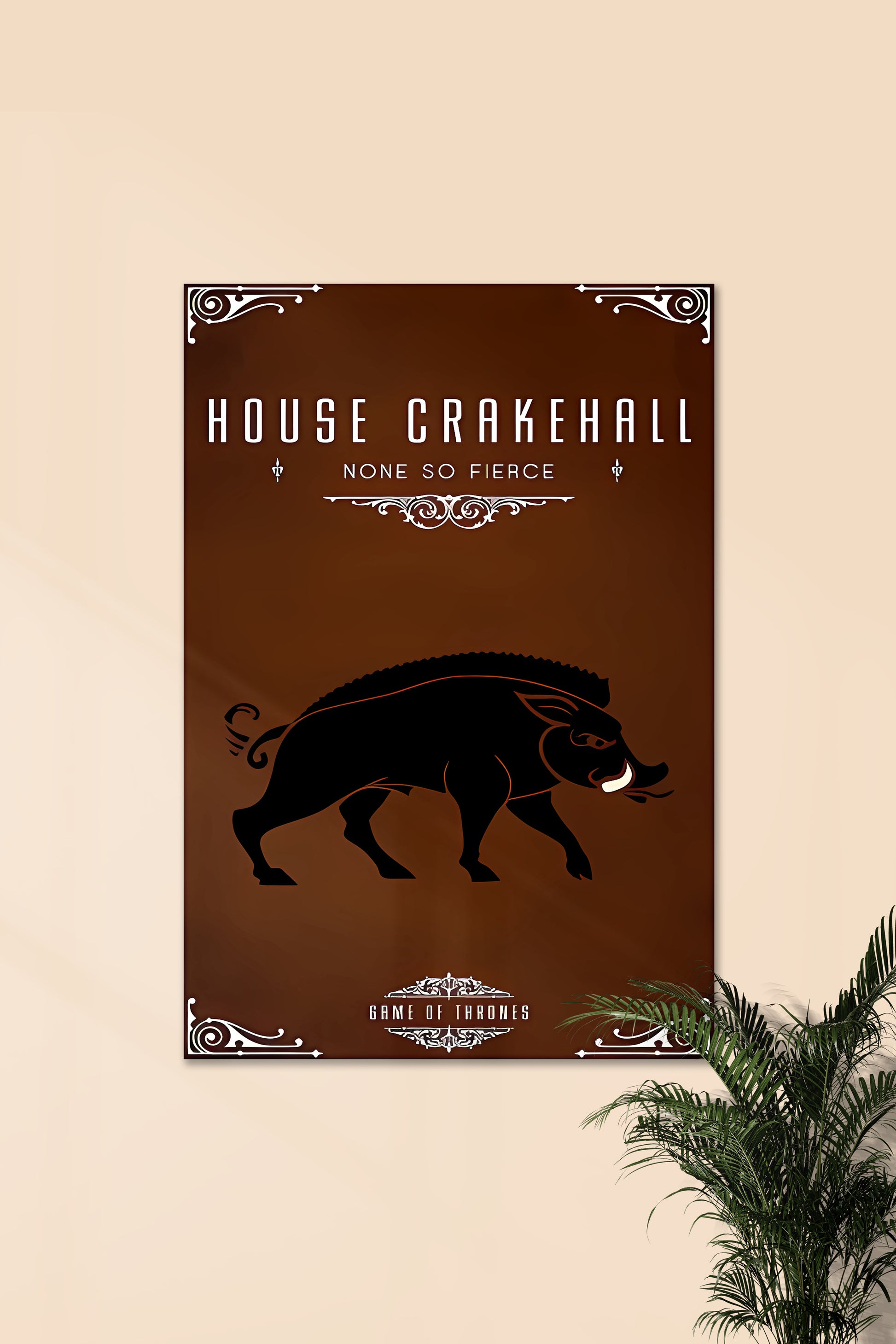 House Crakehall X Game Of Thrones GOT 02 Series Poster Posterized house-crakehall-x-game-of-thrones-got-02-series-poster-posterized