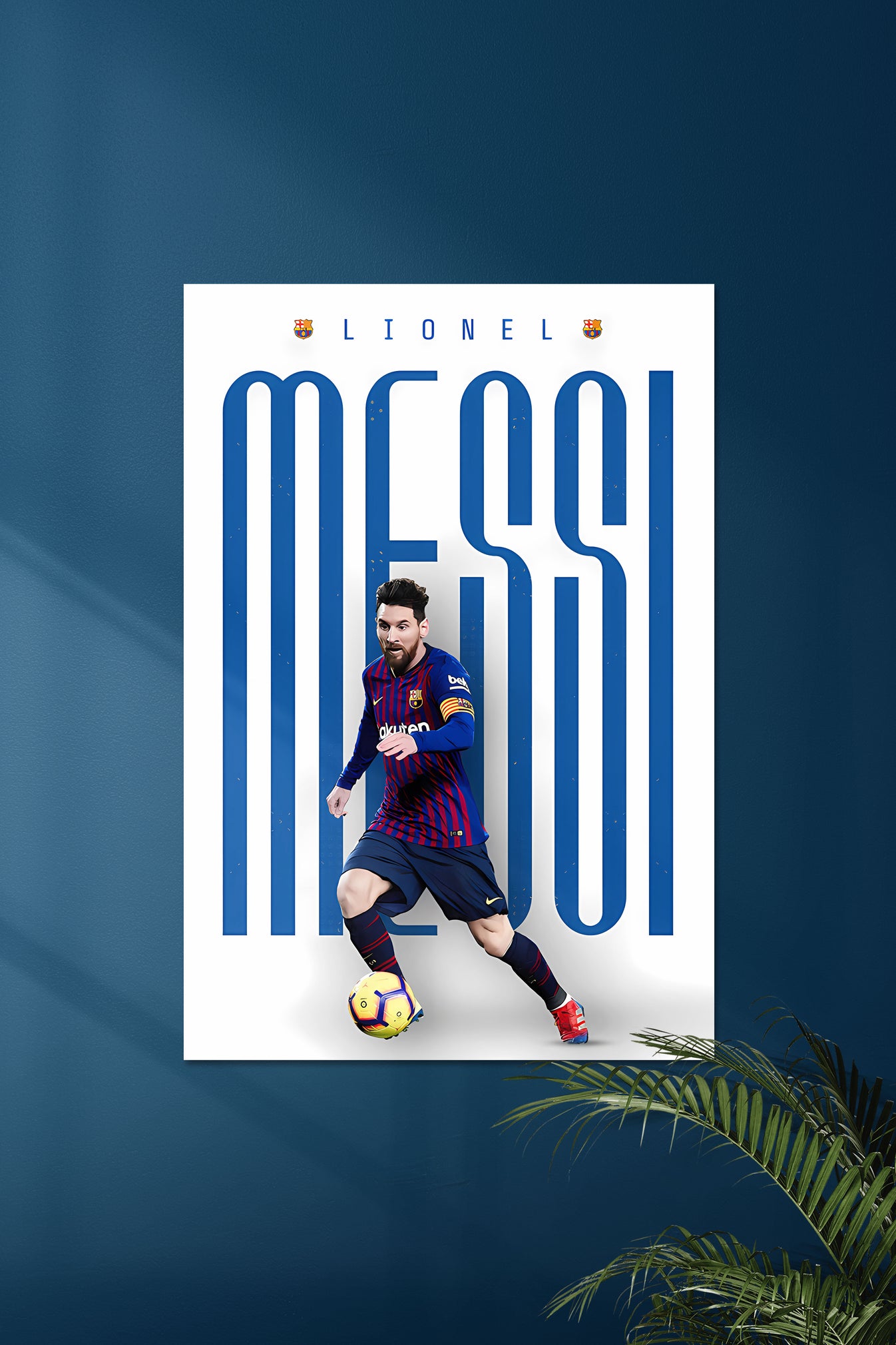 Lionel Messi | Messi #01 | FootBall Poster | Posterized.in
