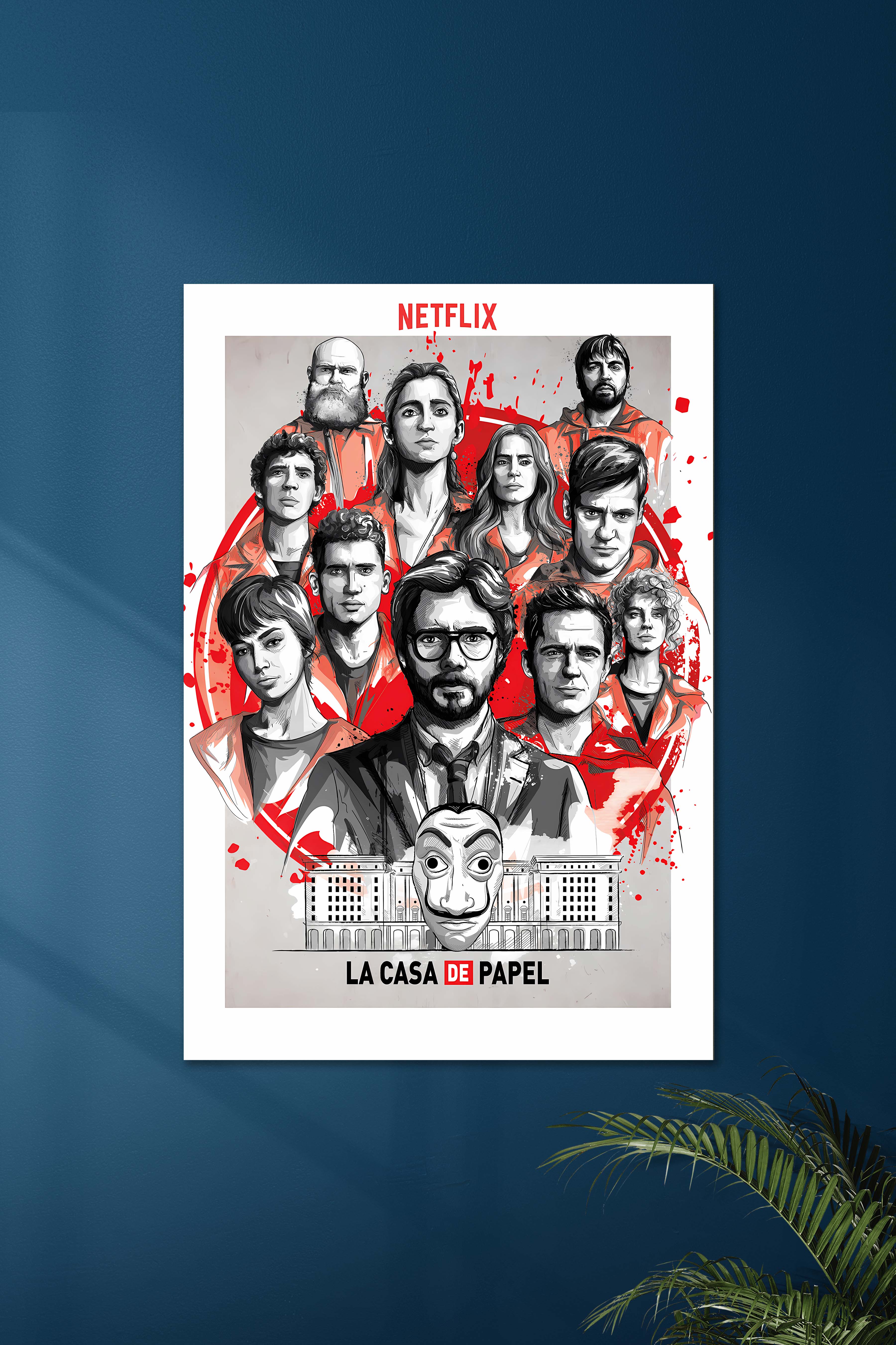 Money Heist – Posterized