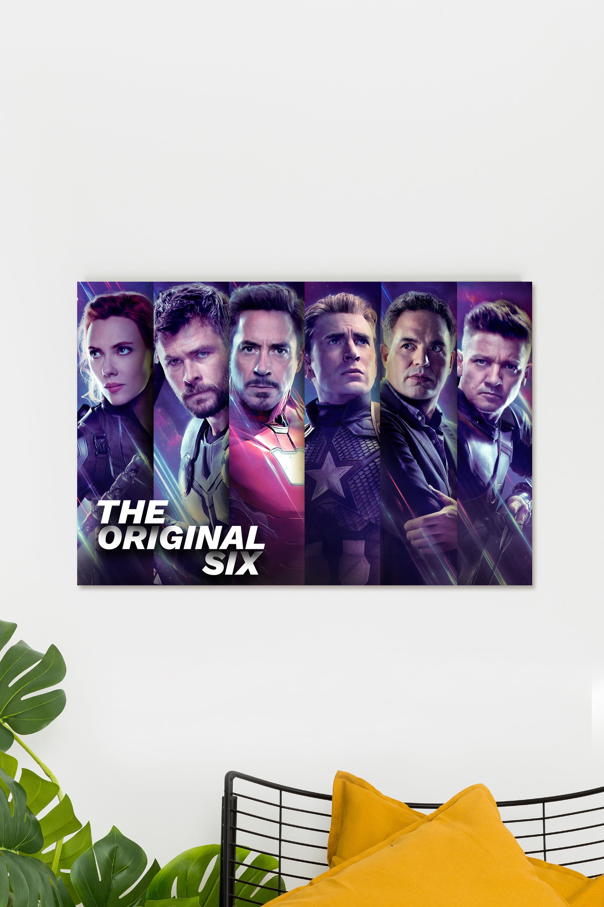 Avengers The Original Six | MARVEL | Movie Poster – Posterized