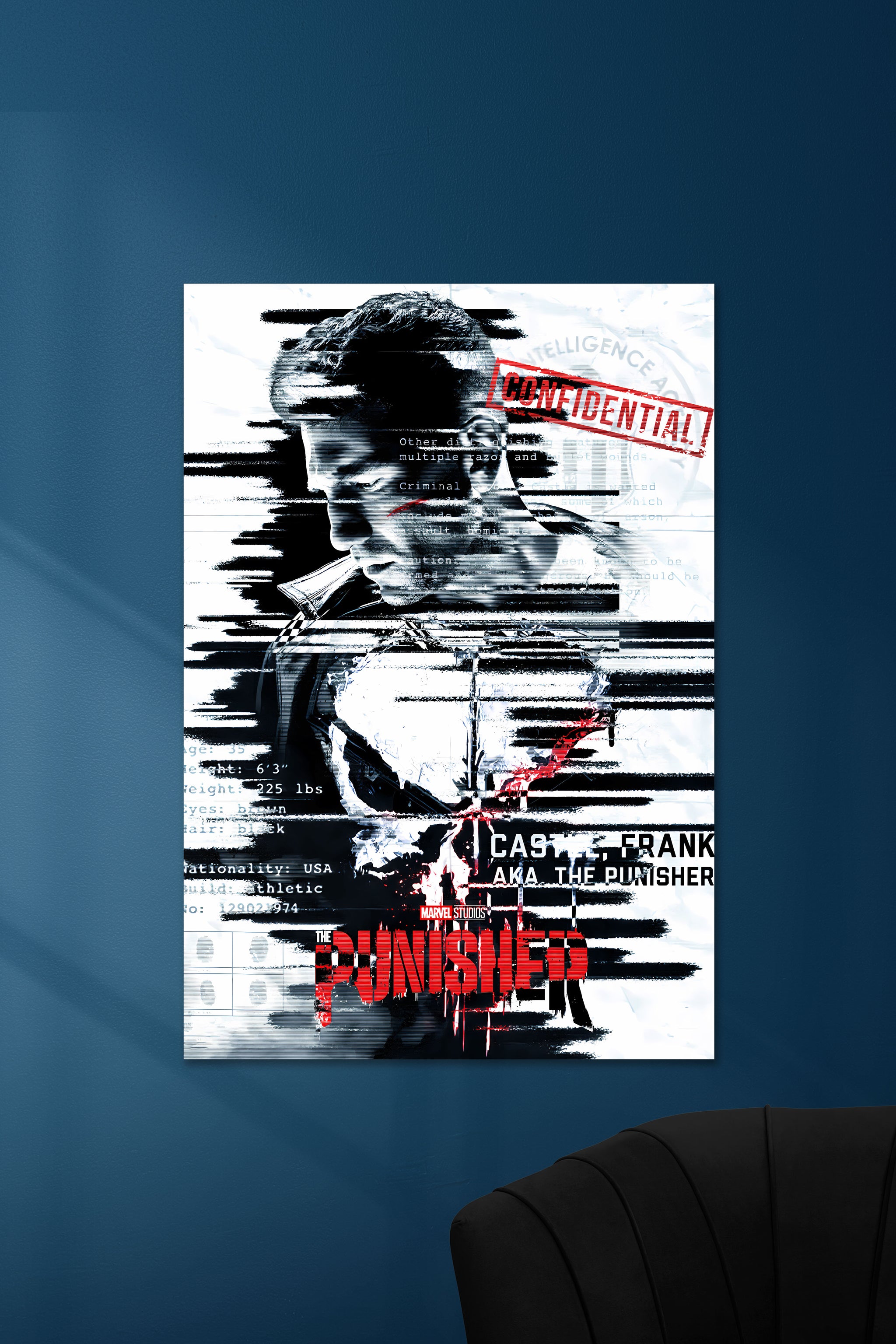 PUNISHER | MCU | Movie Poster – Posterized