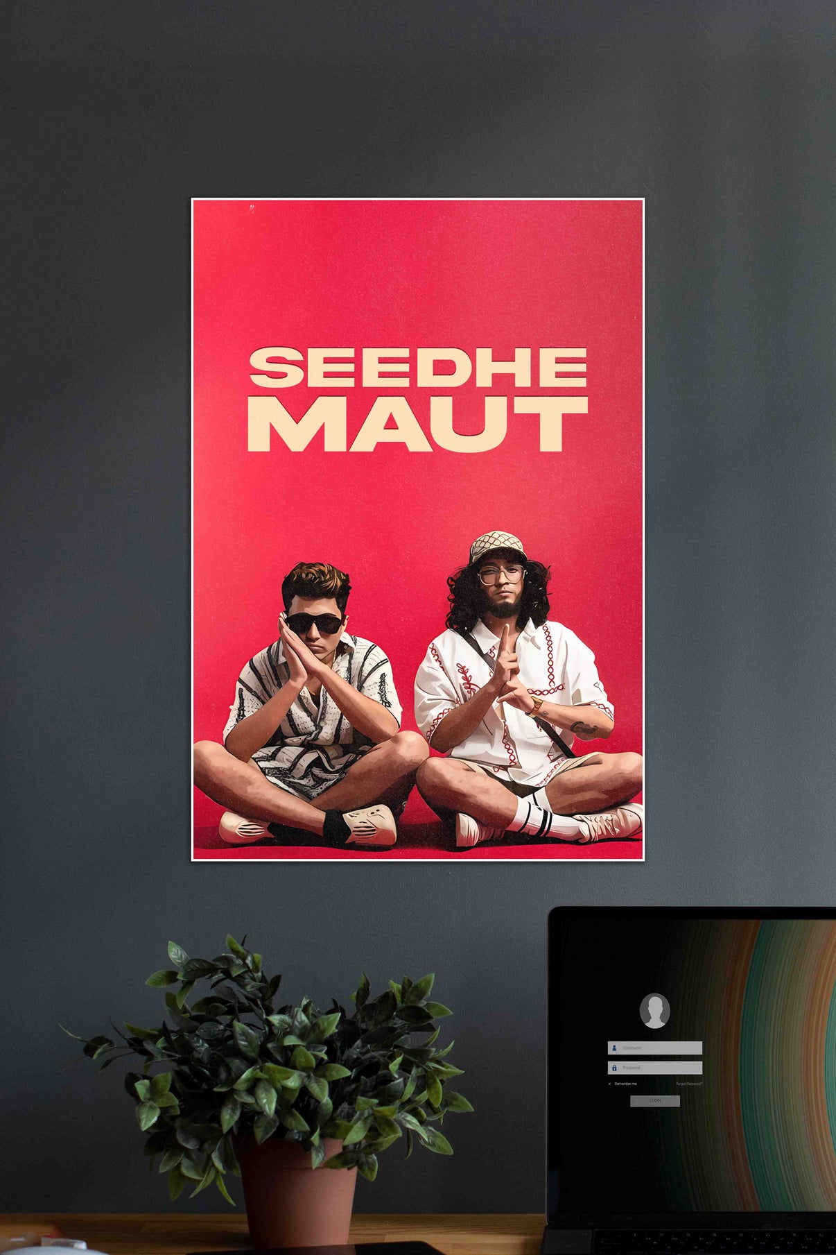 Seedhe Maut CALM | Seedhe Maut | Music Artist Poster | Posterized.in