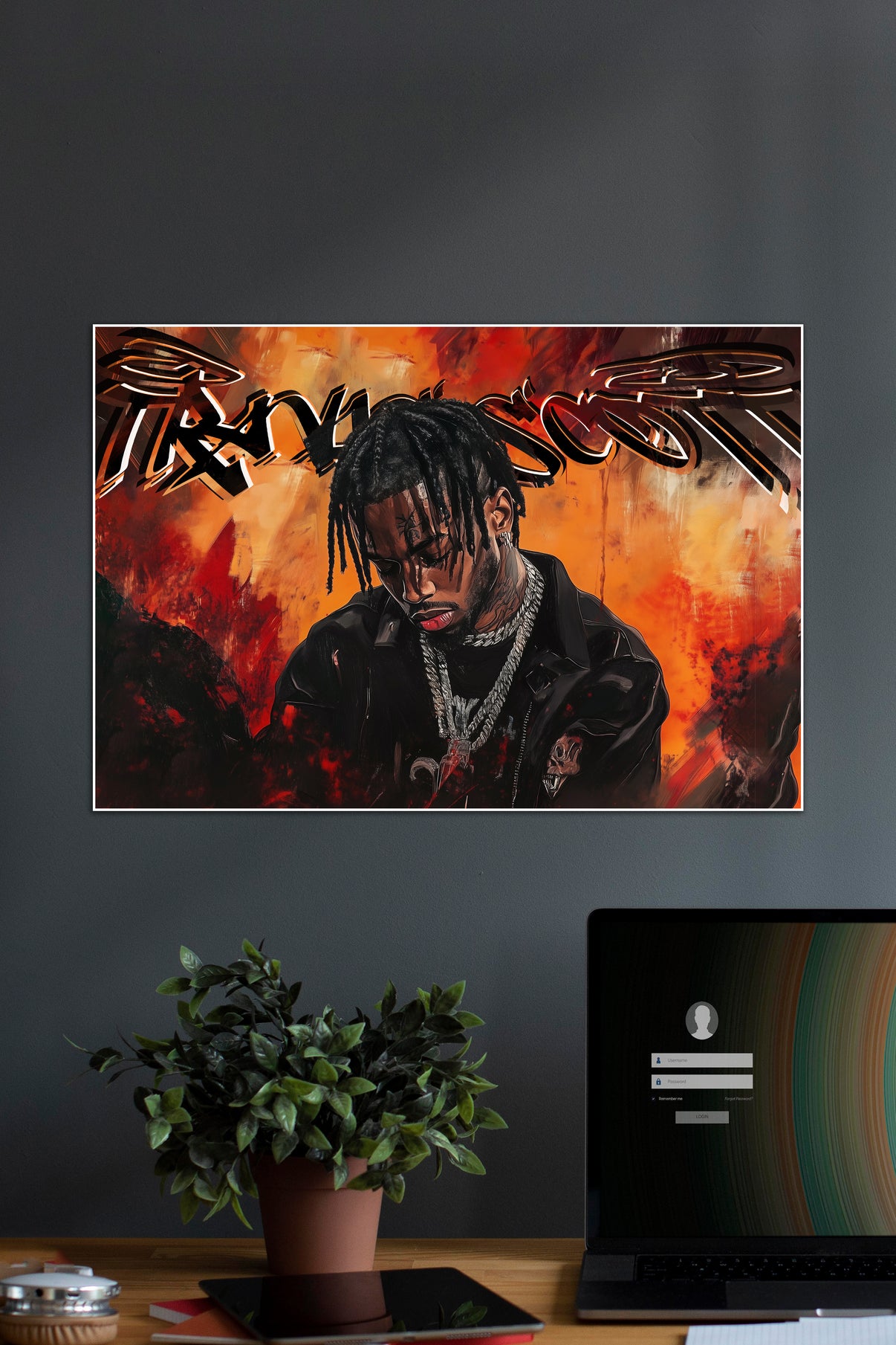 Travis Scott #02 | Trvais SCOTT | Music Artist Poster | Posterized.in