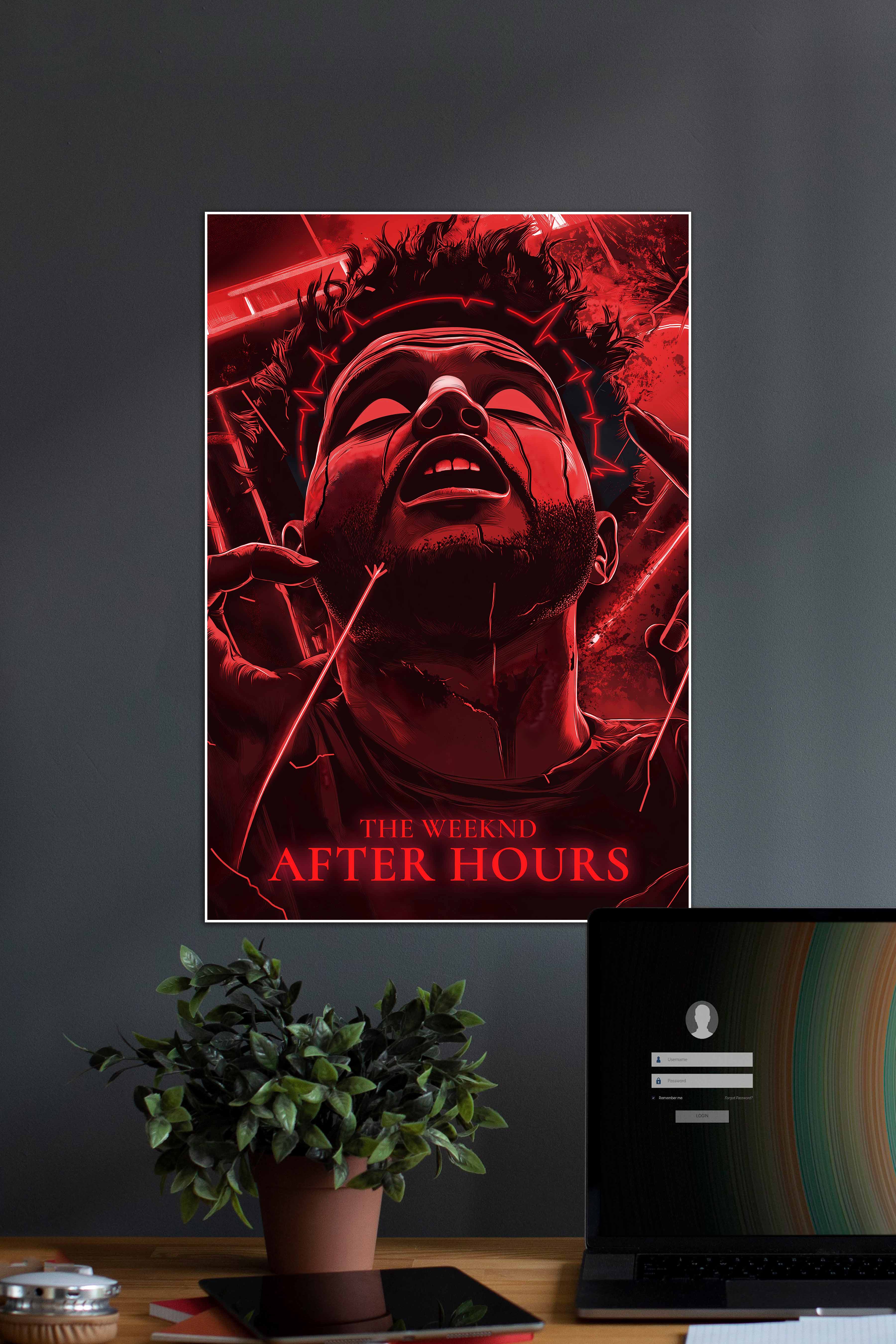 The Weekend | After Hours | Music Artist Poster – Posterized