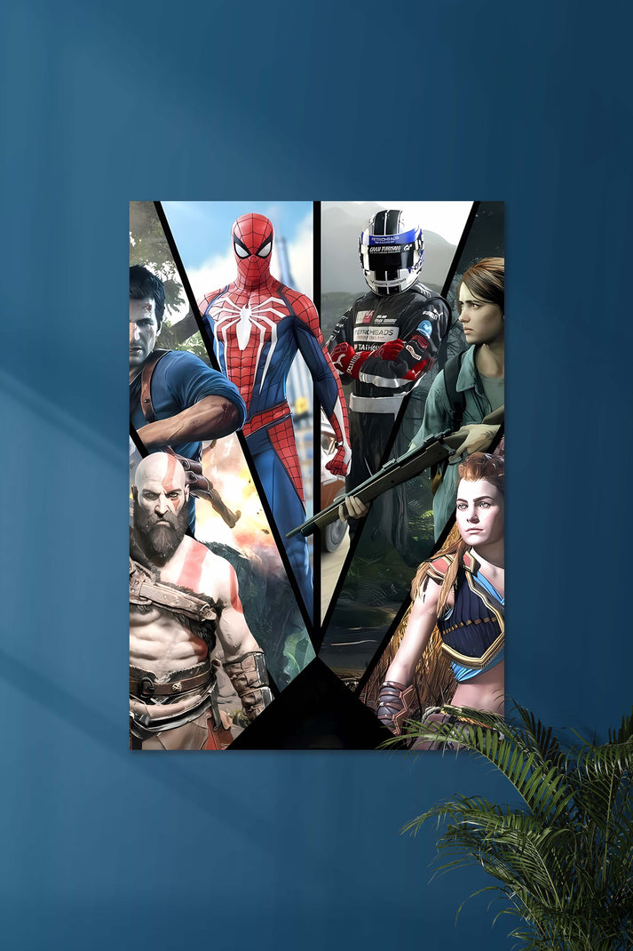 PLAYSTATION STUDIOS CONCEPT ART | PS | GAME POSTERS | Posterized.in