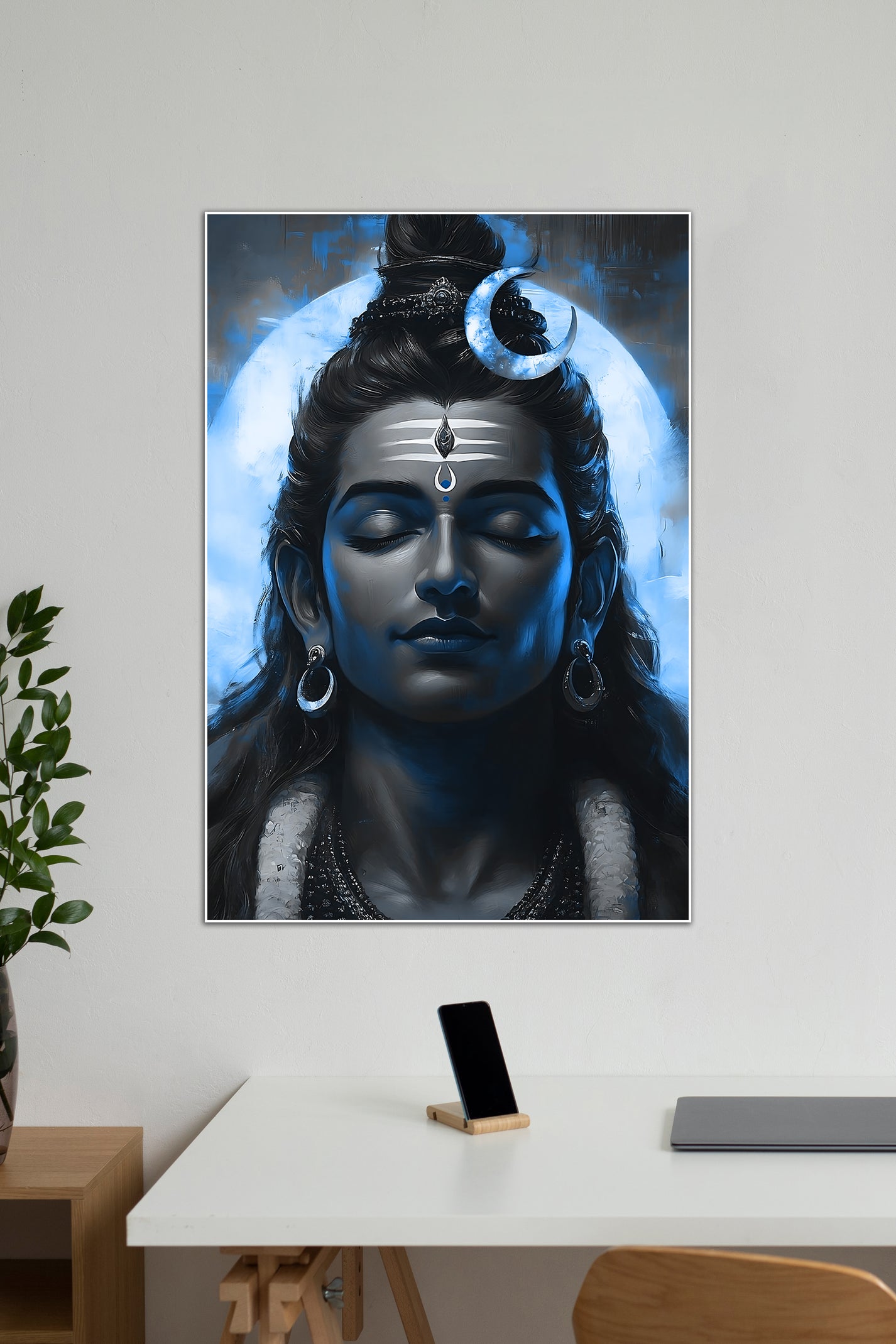 Adiyogi Darshan | Lord Shiva #01 | Devotional Poster | Posterized.in