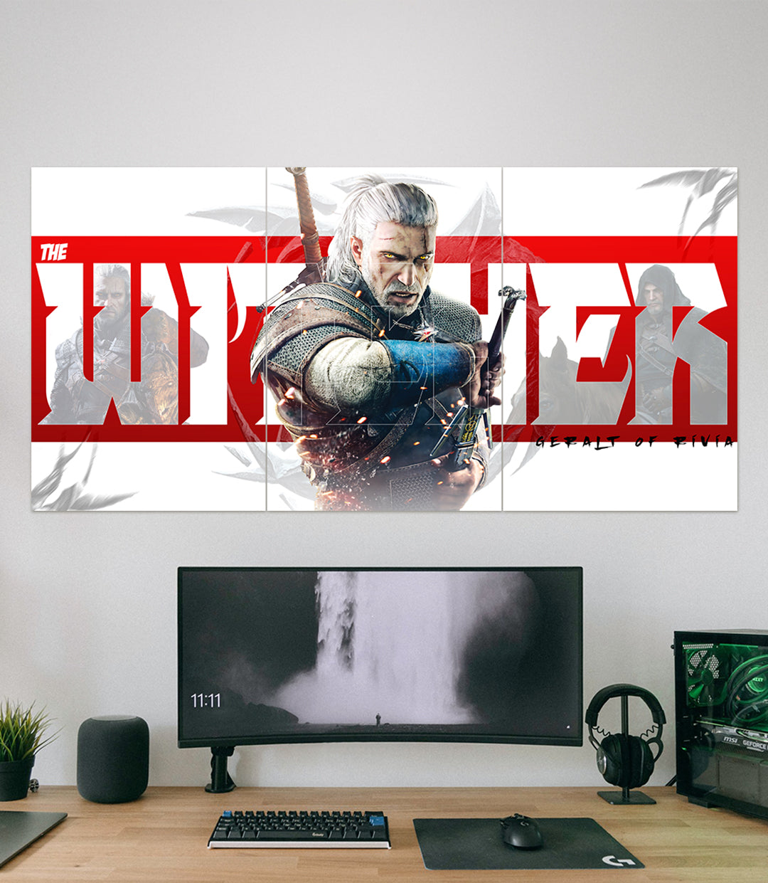 The Witcher #01 | Game Set | 3 Piece Set | Posterized.in