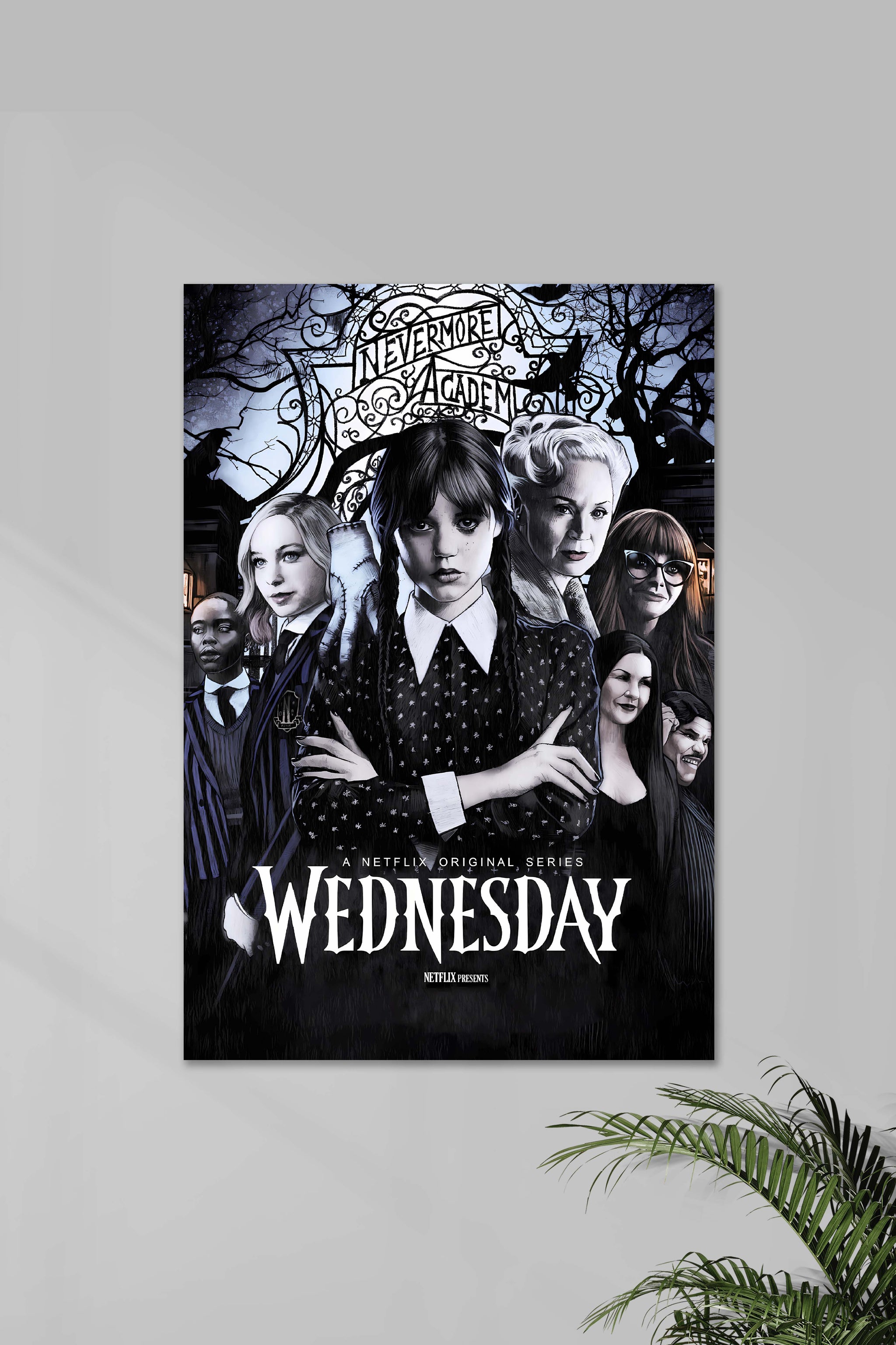 Wednesday | WEDNESDAY #03 | Netflix | Series Poster – Posterized