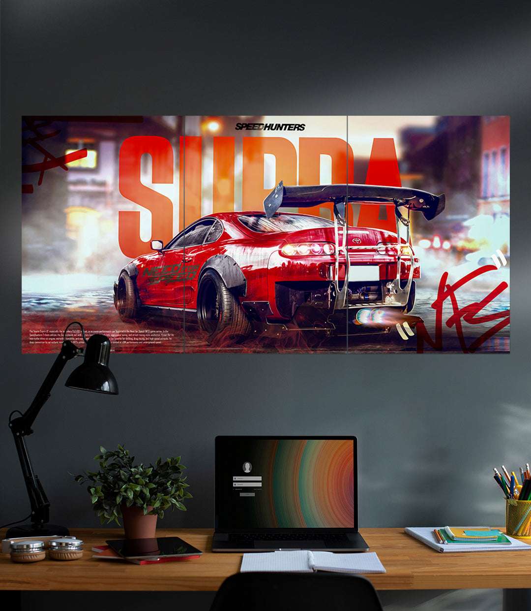 NFS x SUPRA #01 | Game Set | 3 Piece Set | Posterized.in