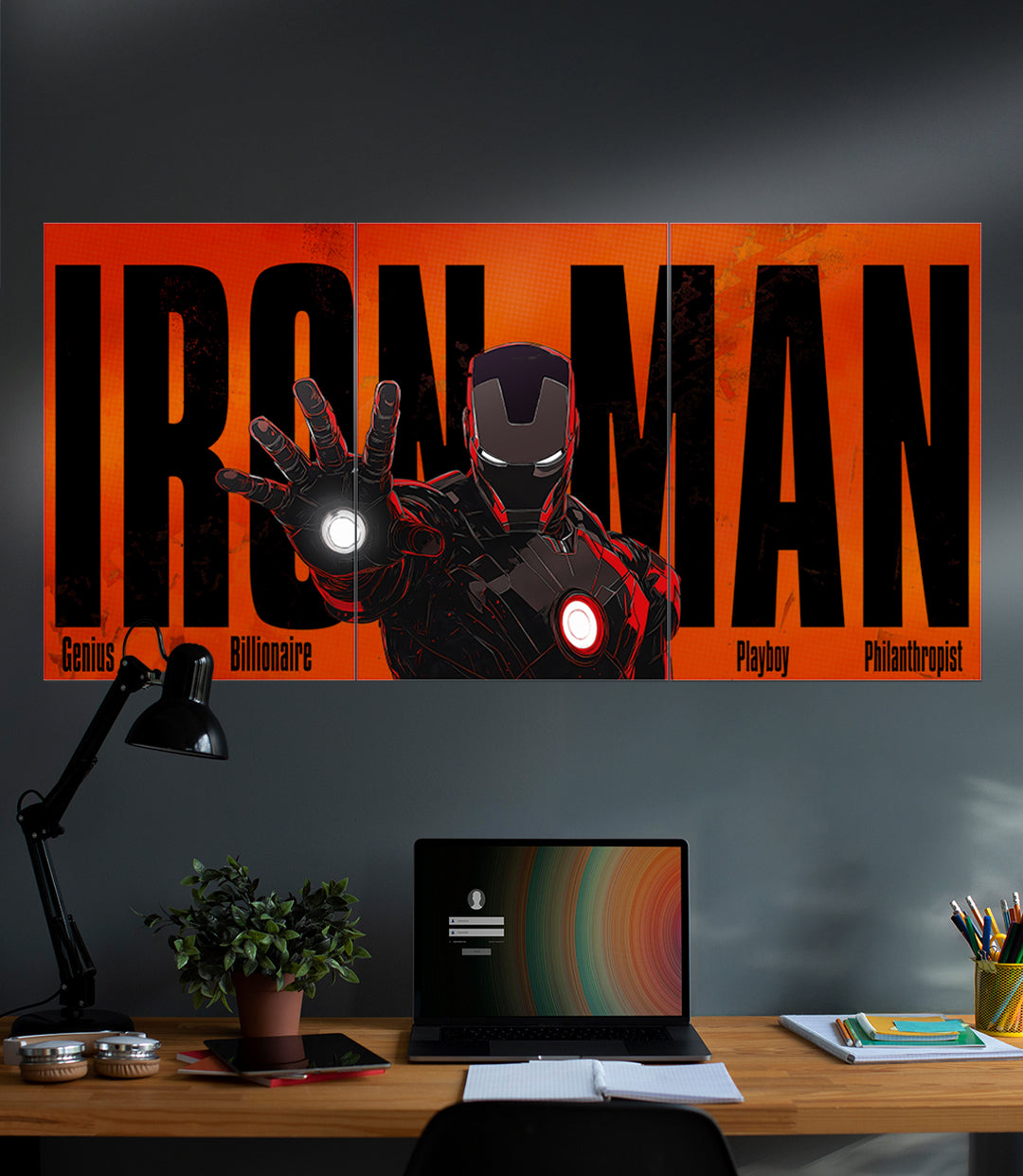 IRON MAN | Robert Downey Jr | 3 Piece Set | Posterized.in