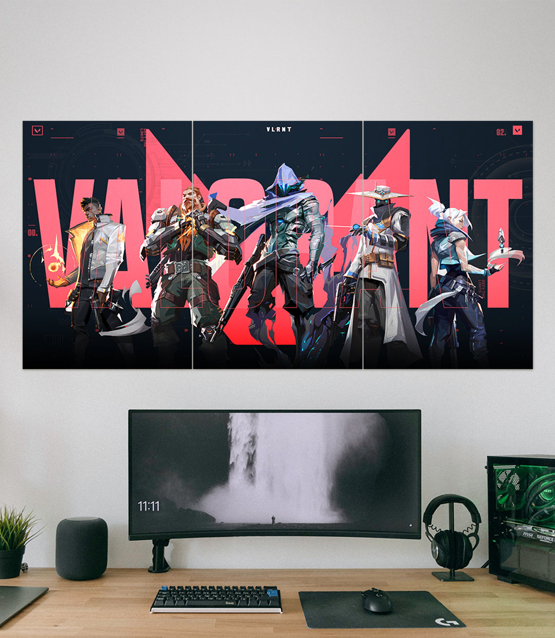 Valorant #01 | Game Set | 3 Piece Set | Posterized.in