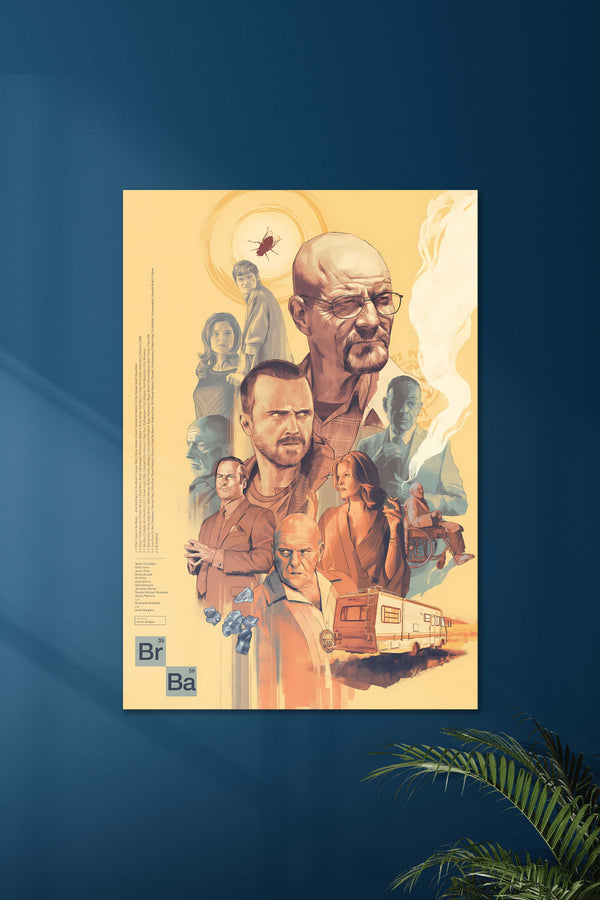 Breaking Bad | Breaking Bad #01 | Netflix | Series Poster | Posterized.in