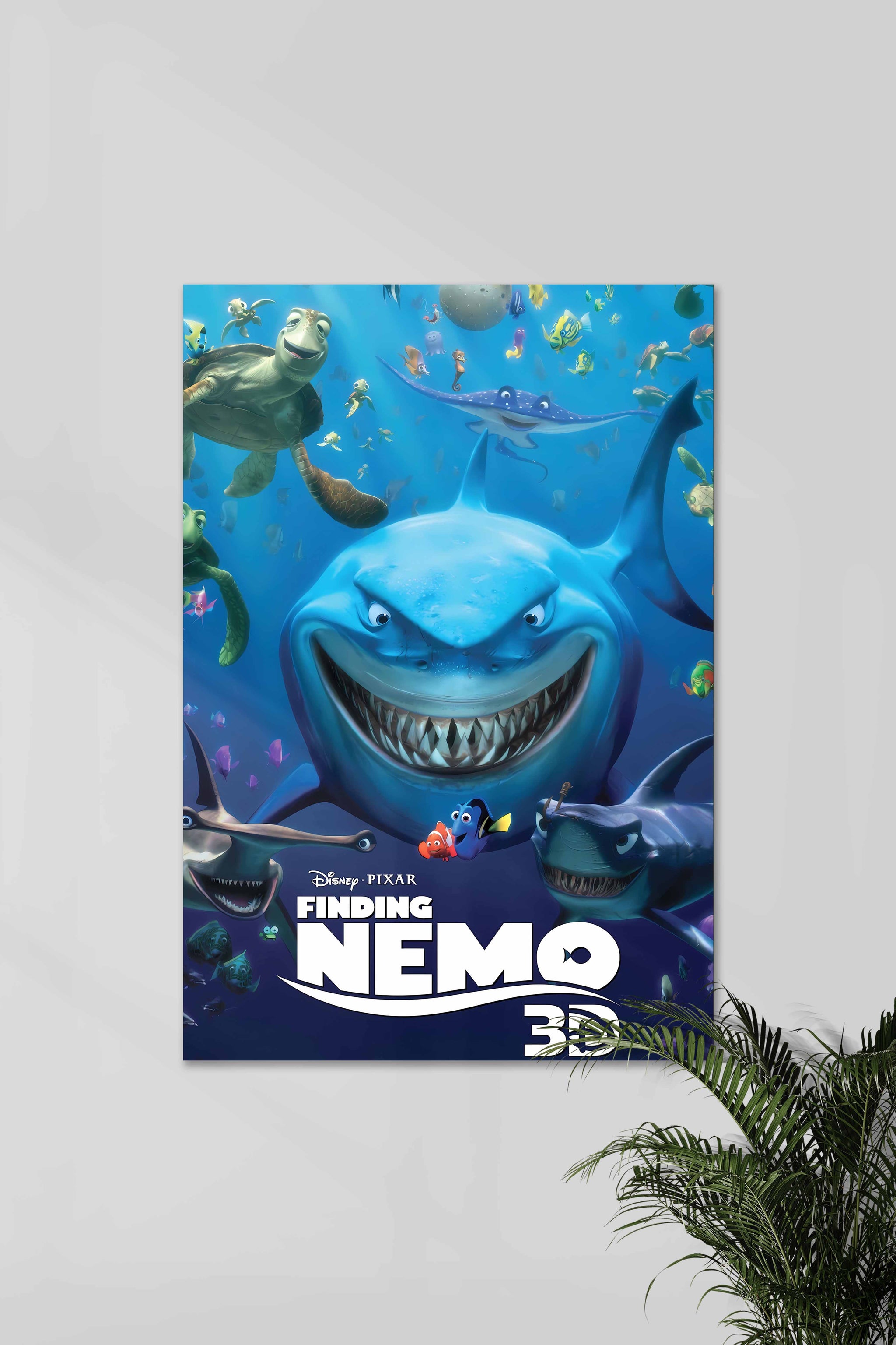 HUNT for NEMO | FINDING NEMO | Disney Movie Poster – Posterized
