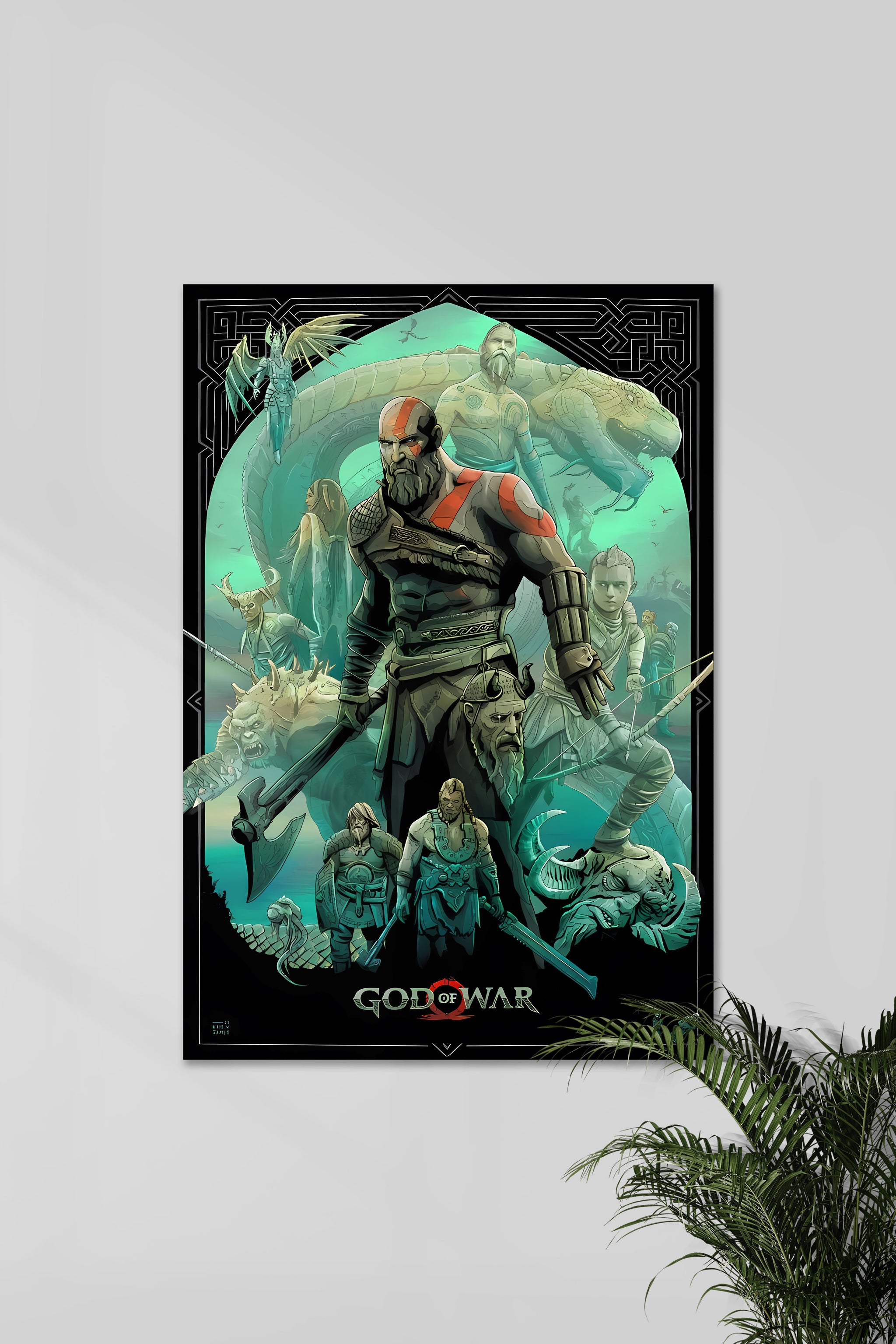 GOD OD WAR | GOW | GAME POSTERS | Posterized.in