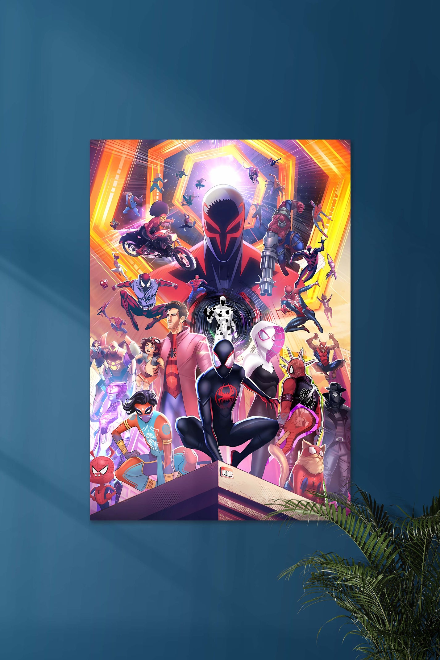 The Spiders | Across the Spiderverse | MCU | Movie Poster | Posterized.in