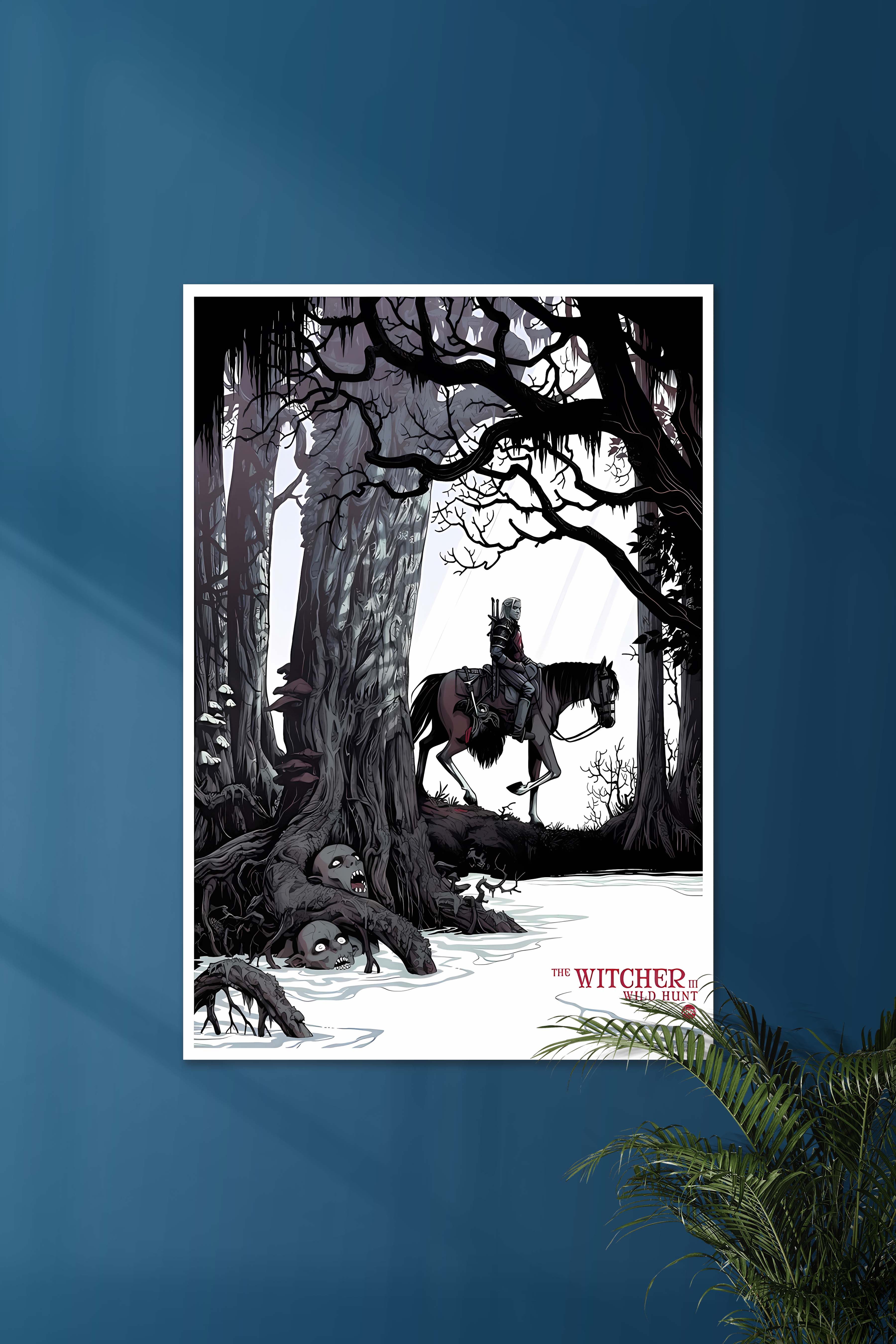 THE WITCHER III #01 | WildHunt | GAME POSTERS – Posterized