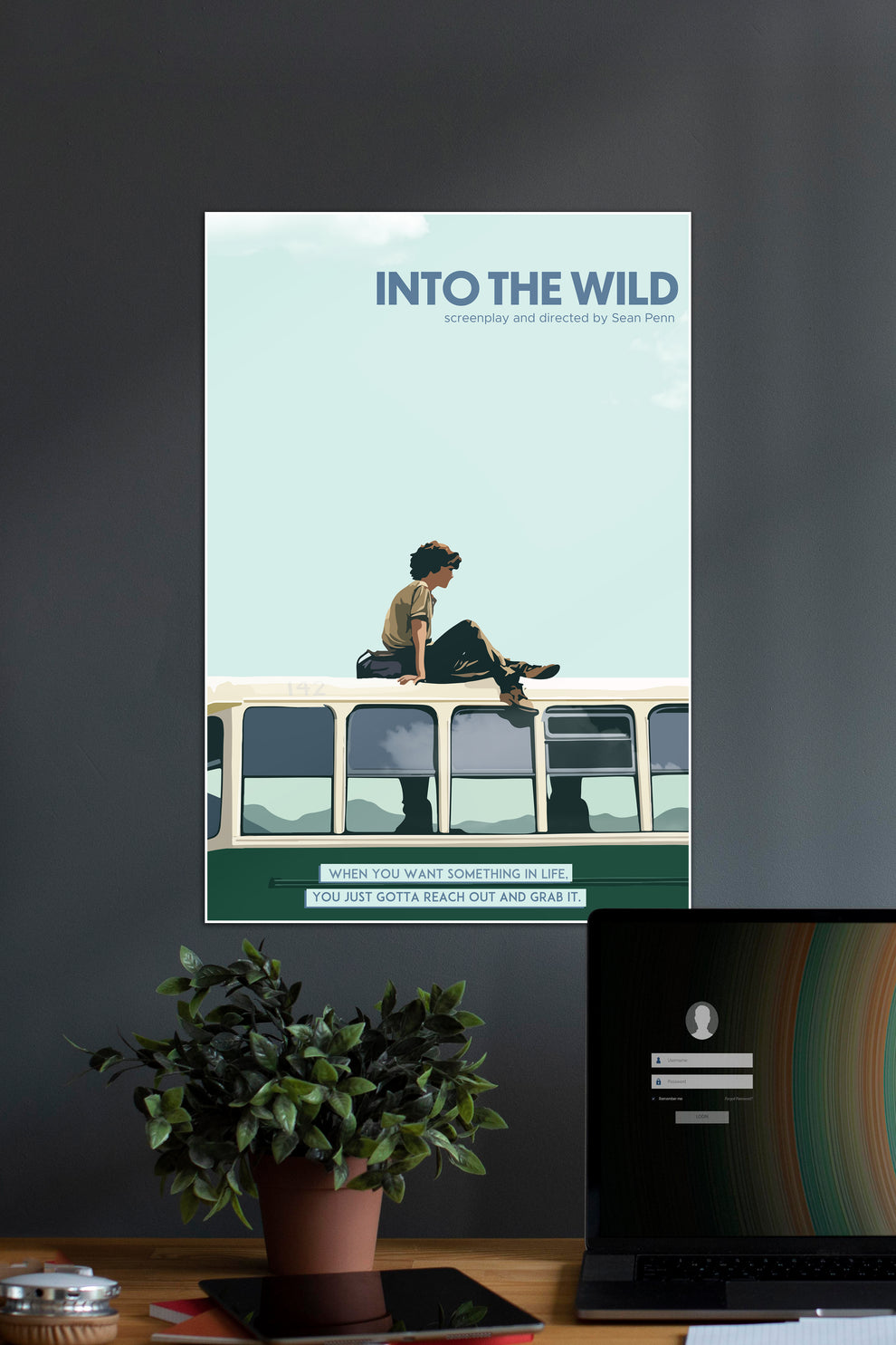 Into The Wild #01 | Sean Penn | Movie Poster | Posterized.in