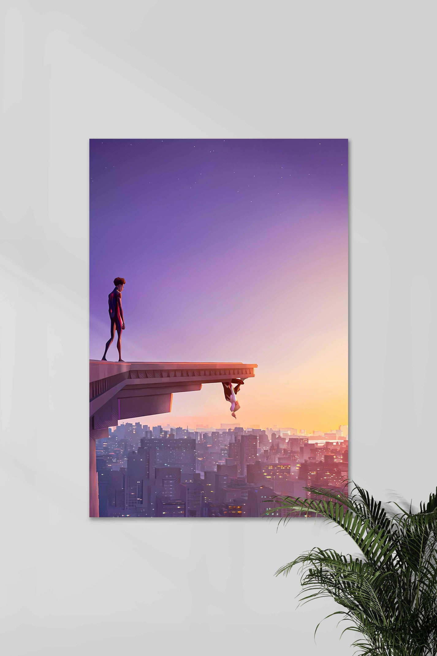 PeterGwen | Across the Spiderverse | MCU | Movie Poster | Posterized.in