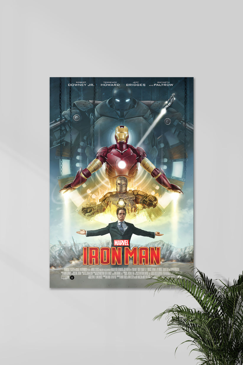 Iron Man 1 | Tony Stark #04 | MARVEL POSTER – Posterized