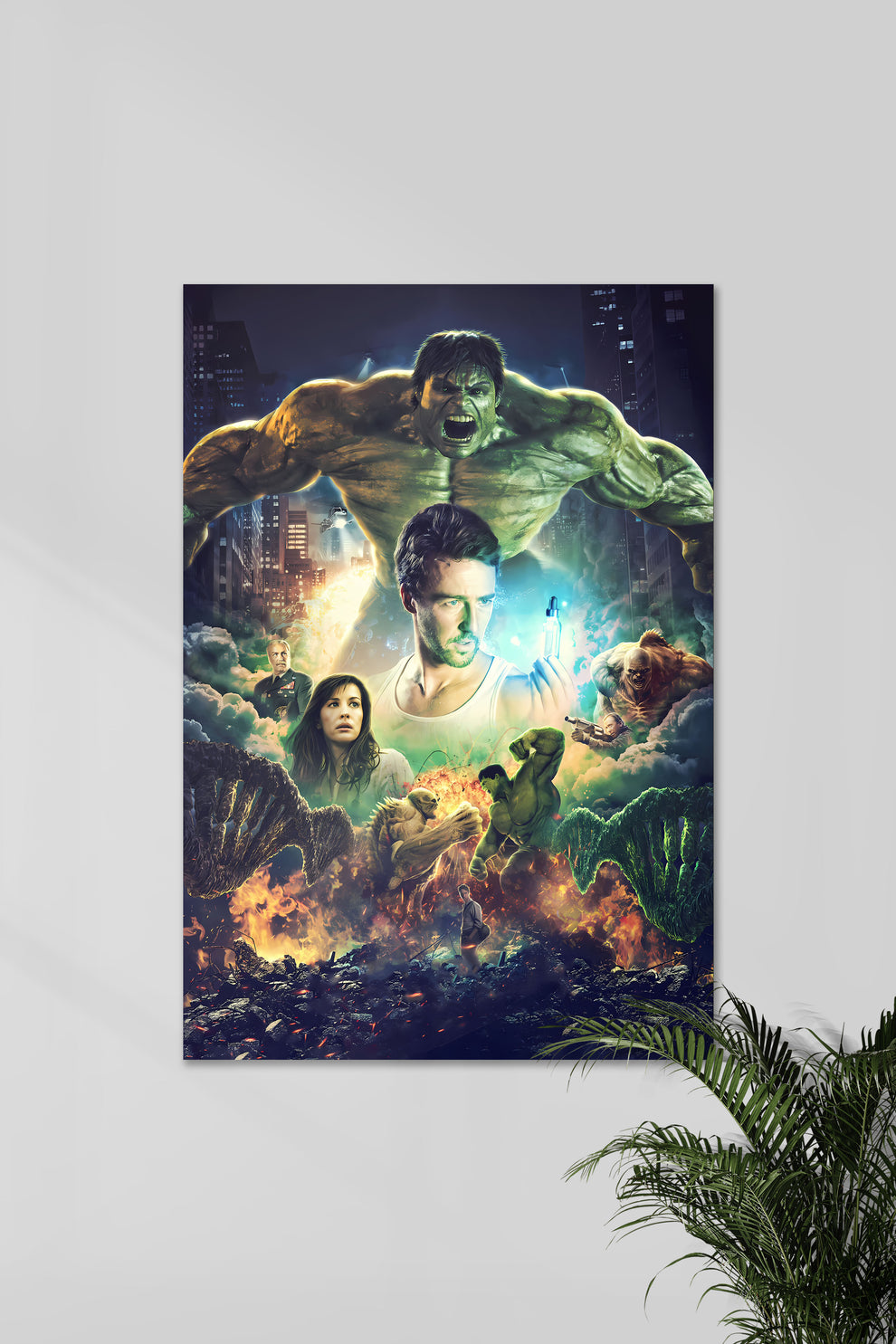 Bruce Banner | Hulk | MARVEL POSTER | Posterized.in
