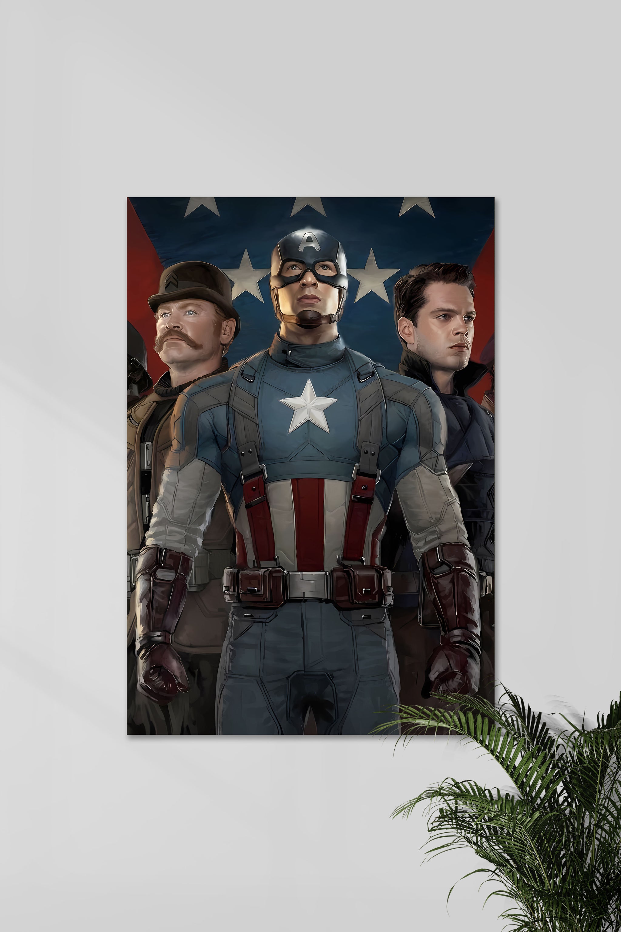Captain America #01 | MCU | Marvel Poster – Posterized