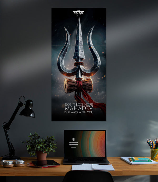 Mahadev Always with YOU | Devotional | 3 Piece Set | Posterized.in