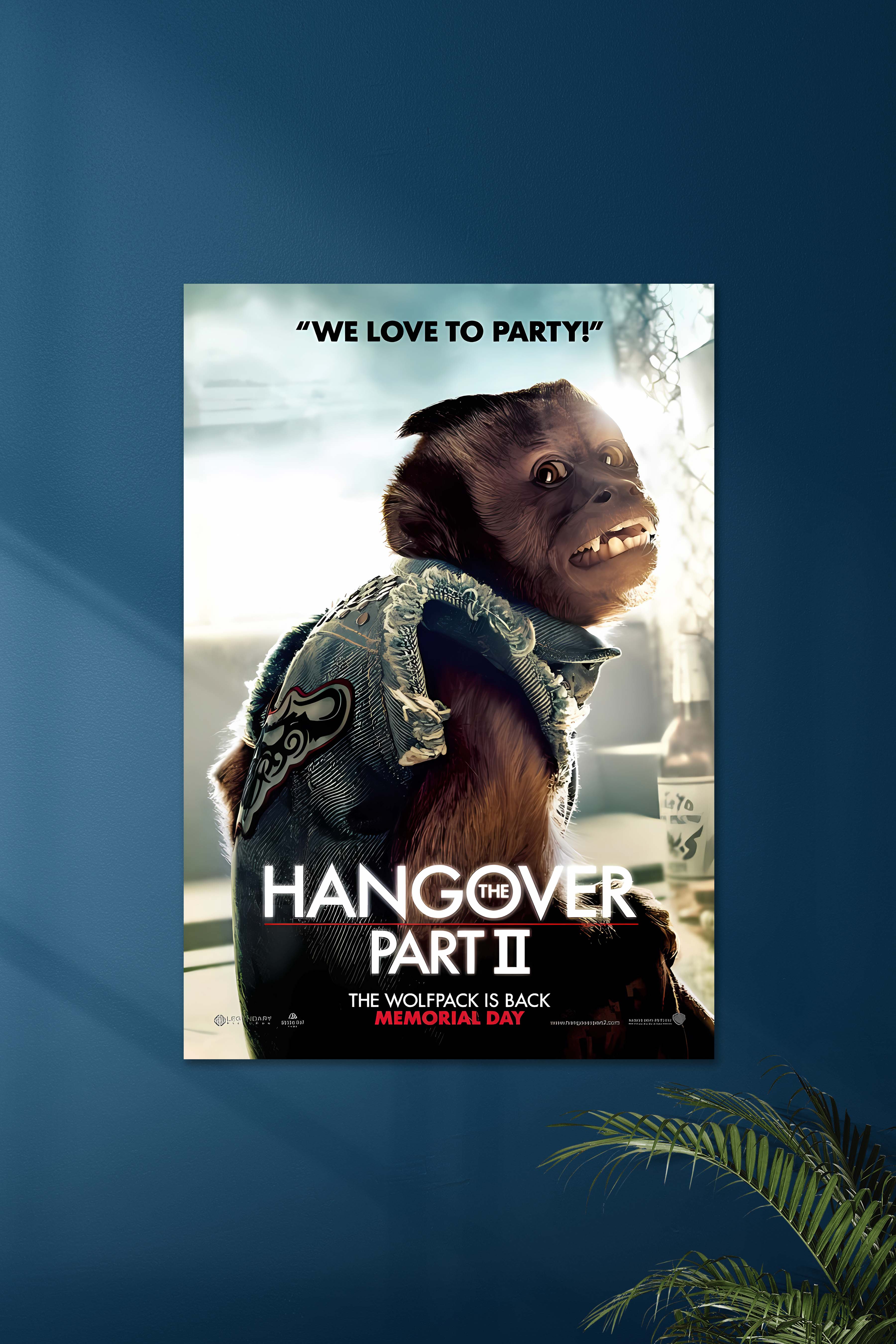 Monkey Crystal | HANGOVER II | Movie Poster | Posterized.in