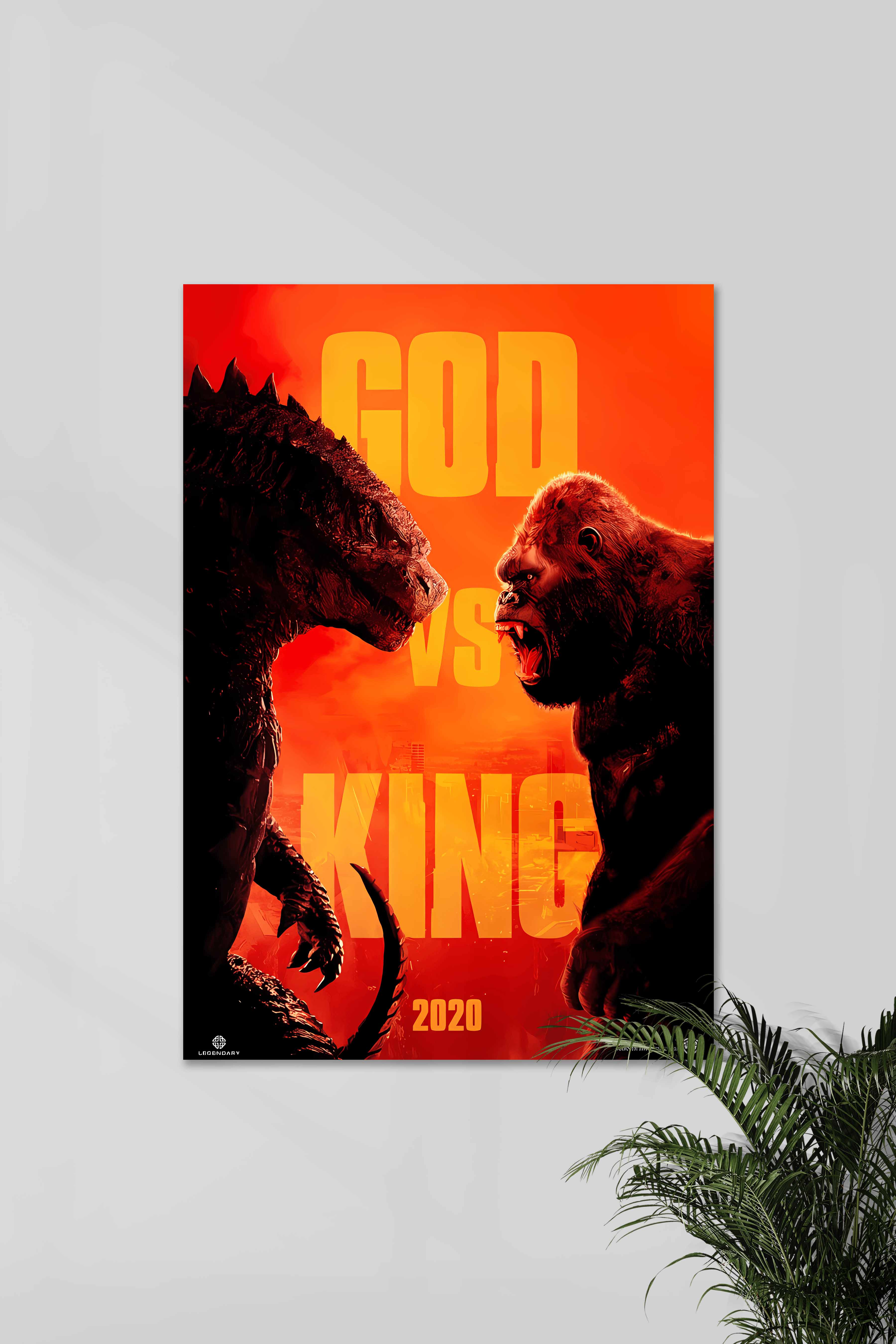 God vs King | The Monsters | MOVIE POSTERS – Posterized