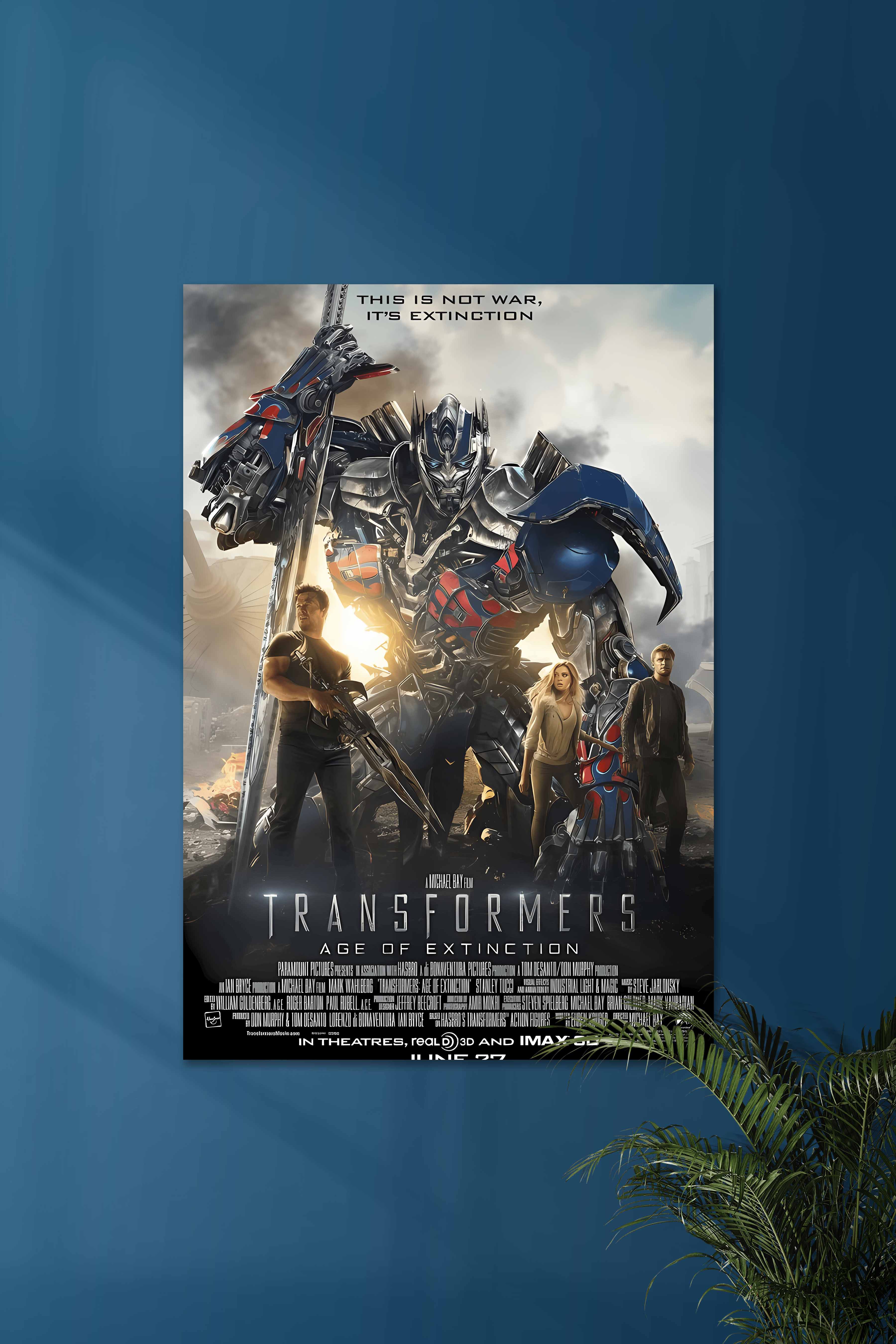 This Is Not War It's Extinction | Transformers | MOVIE POSTERS – Posterized