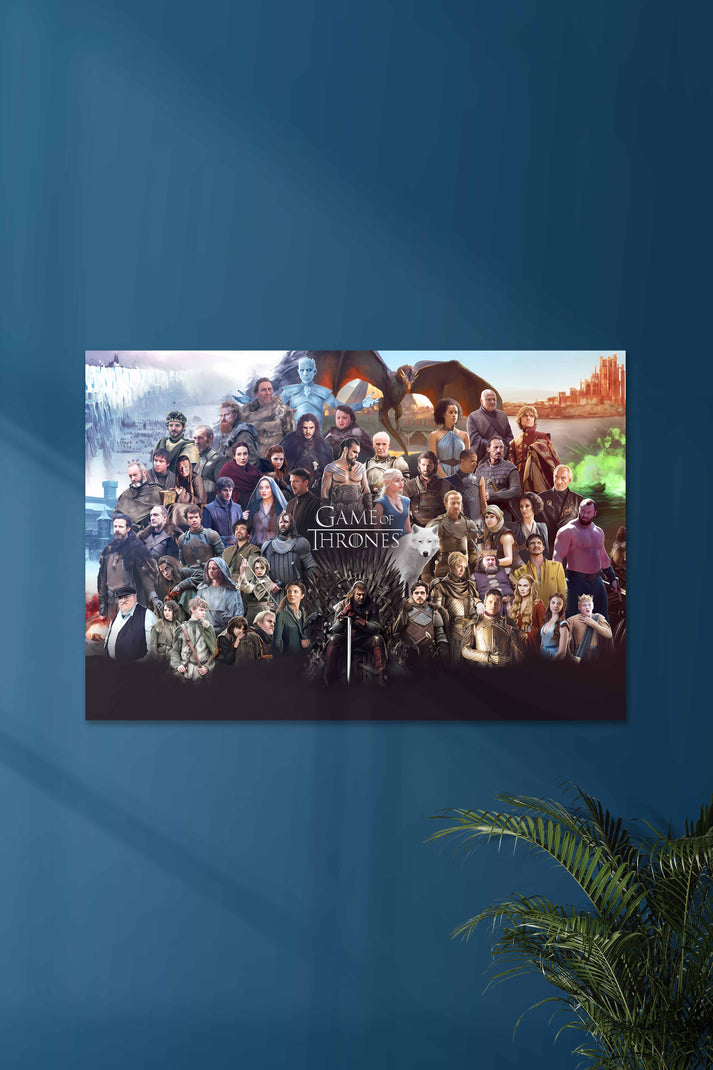 ALL CHARACTERS x GOT | GOT | Series Poster | Posterized.in
