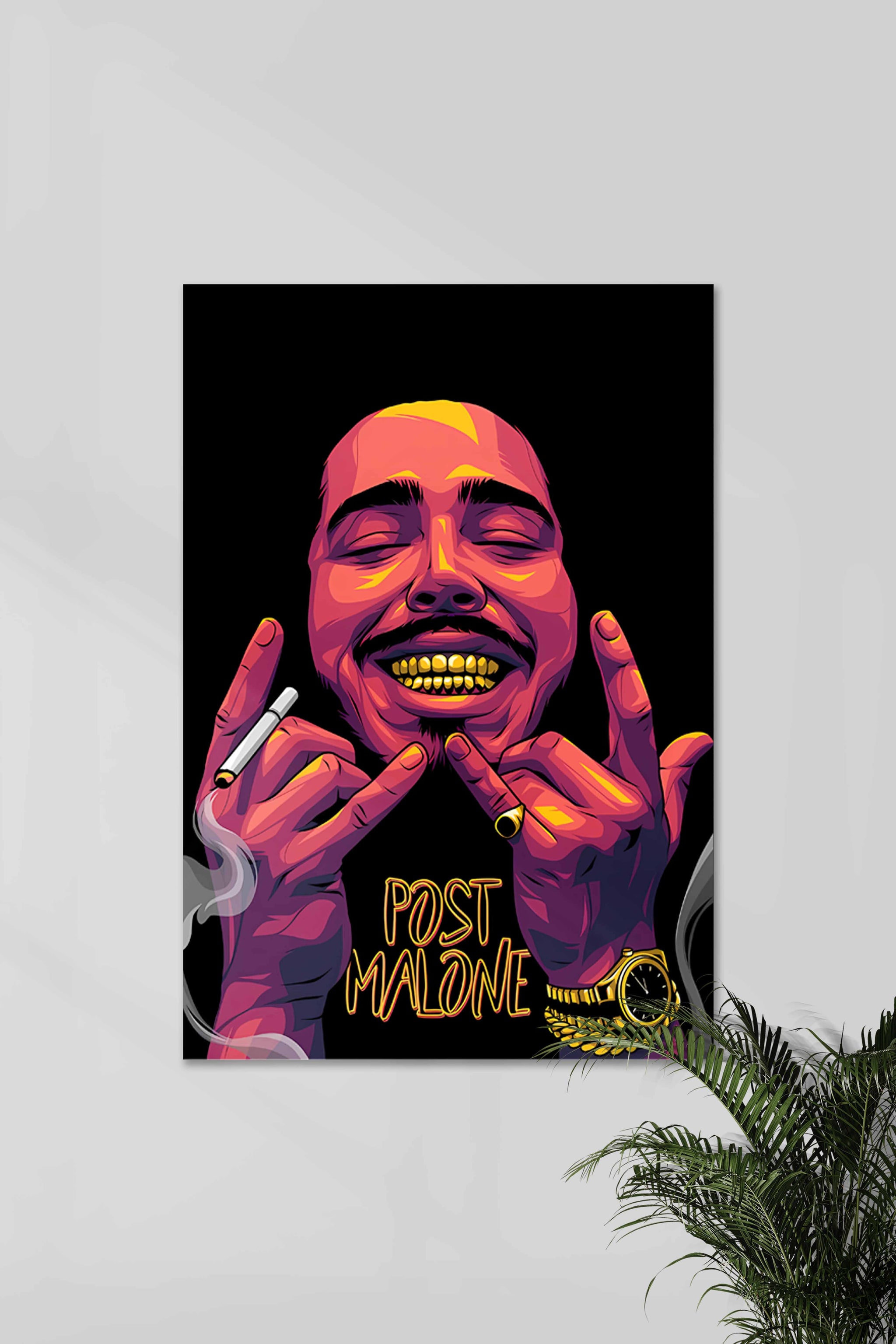 Post Malone | Pop Artist | Music Artist Poster – Posterized