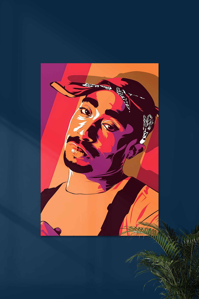Tupac Shakur #00 | Tupac Shakur Vector Art | Music Artist Poster ...