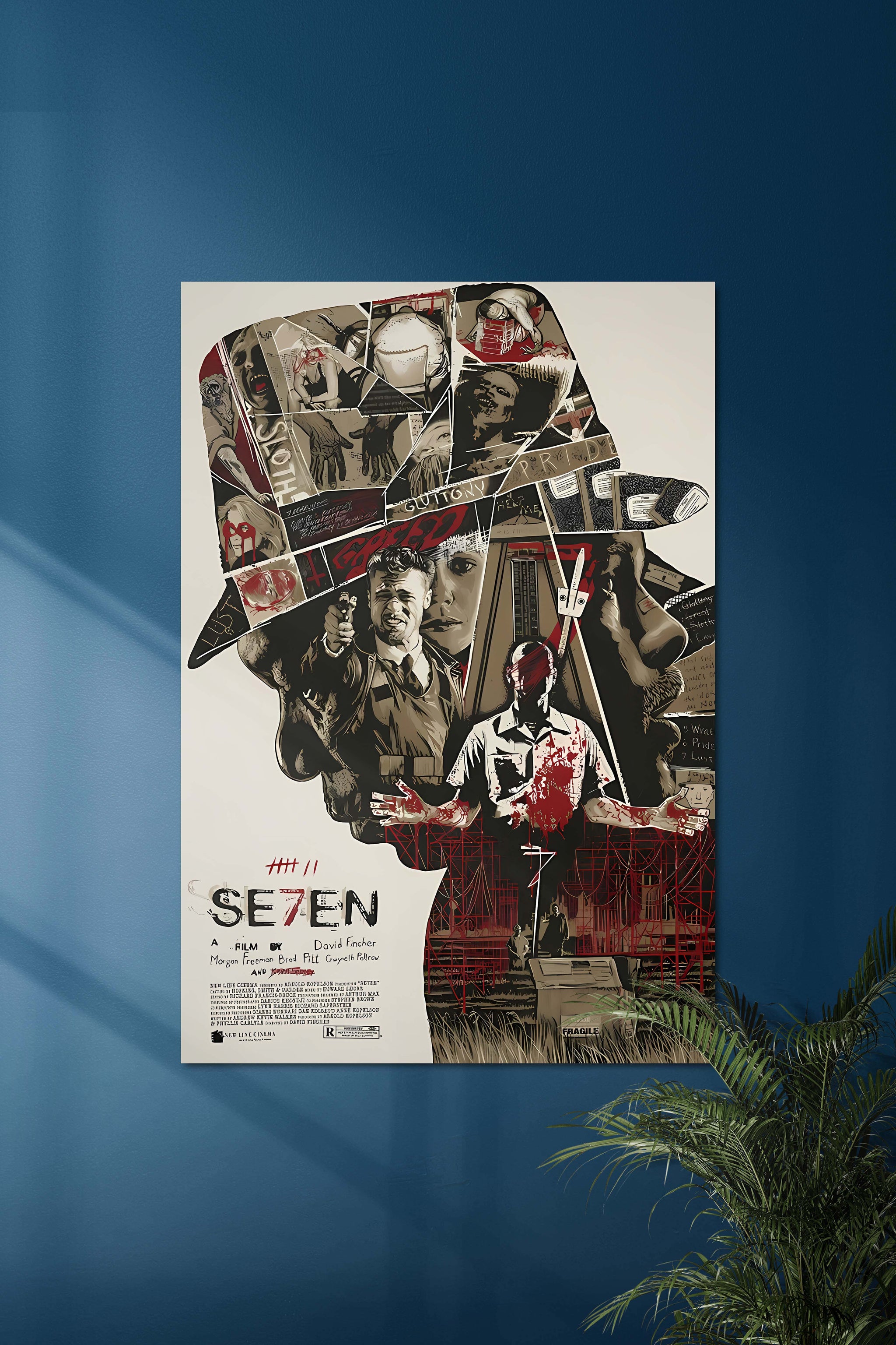 SEVEN #01 | David Fincher | Movie Poster – Posterized