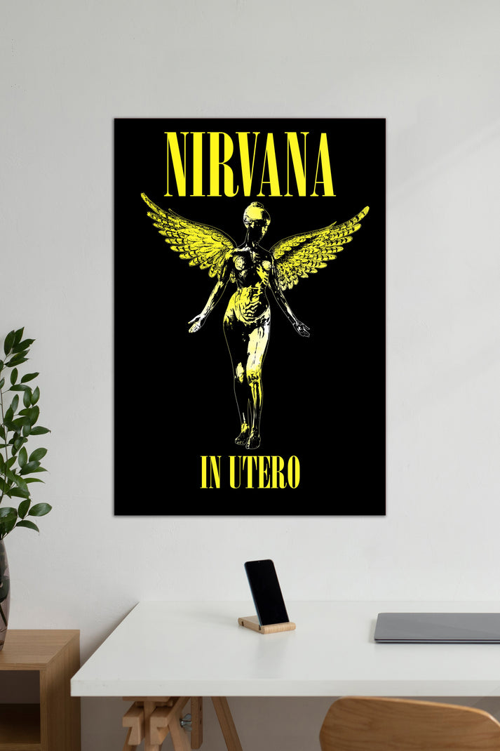 NIRVANA #01 | THE ROCK BAND | Music Poster – Posterized