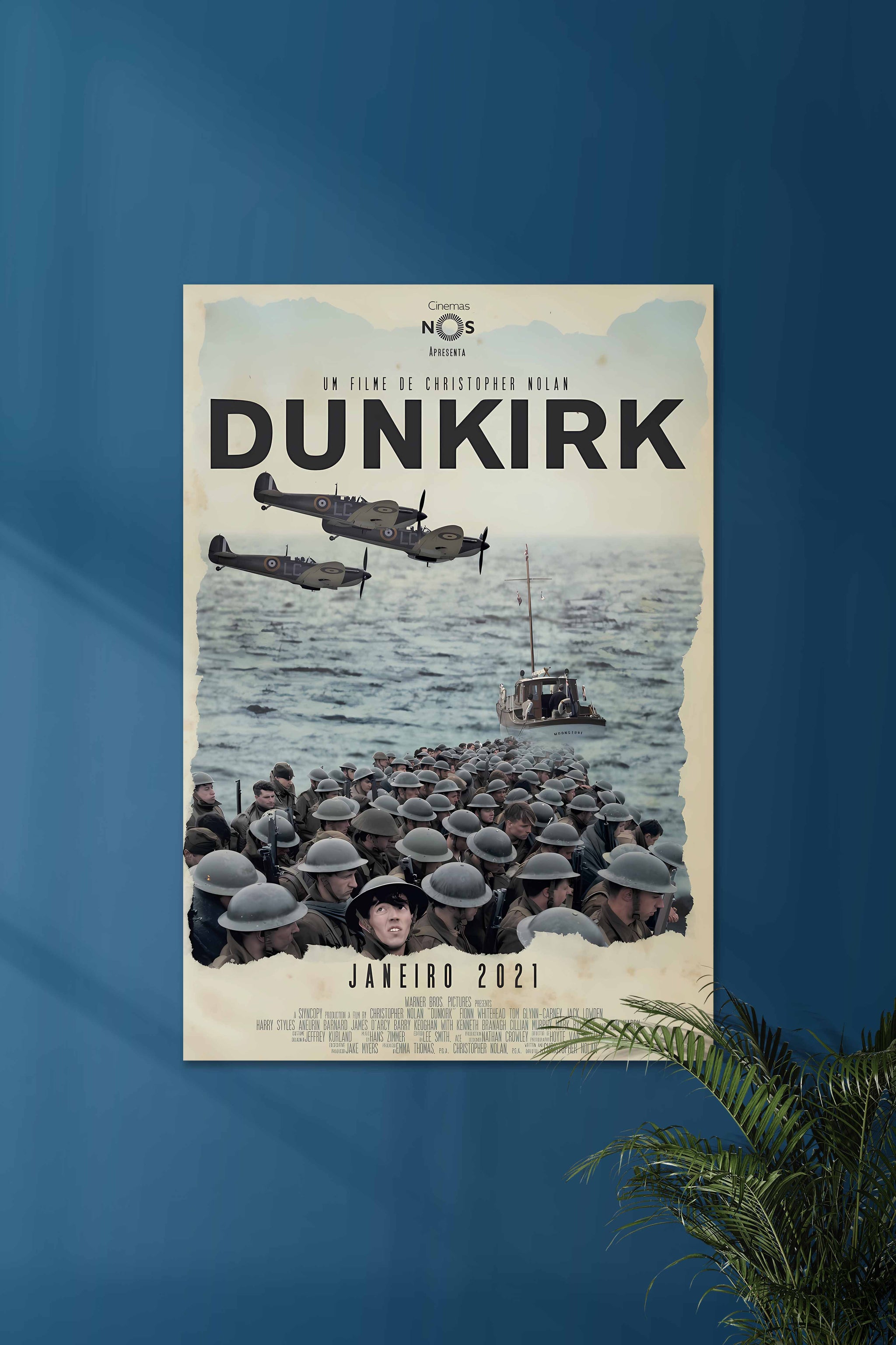 DUNKIRK #02 | Christopher Nolan Movies | Movie Poster – Posterized