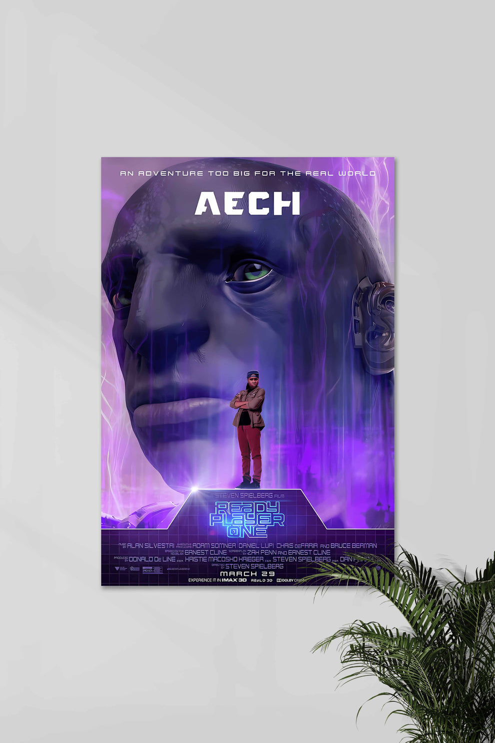 Aech | Ready Player One | Set#01 | MOVIE POSTERS | Posterized.in