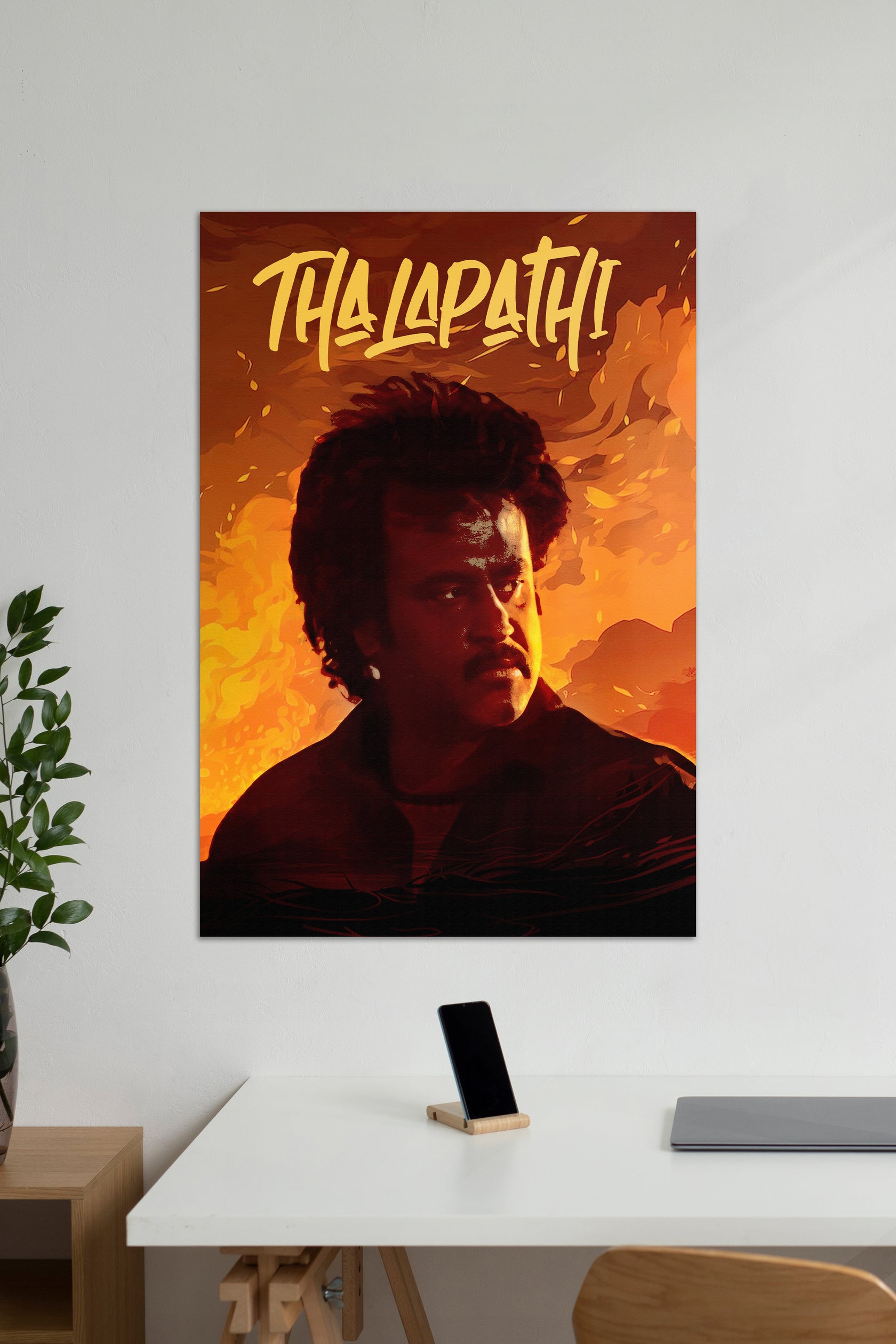 Thalapathi Rajini | Kollywood | Movie Posters – Posterized