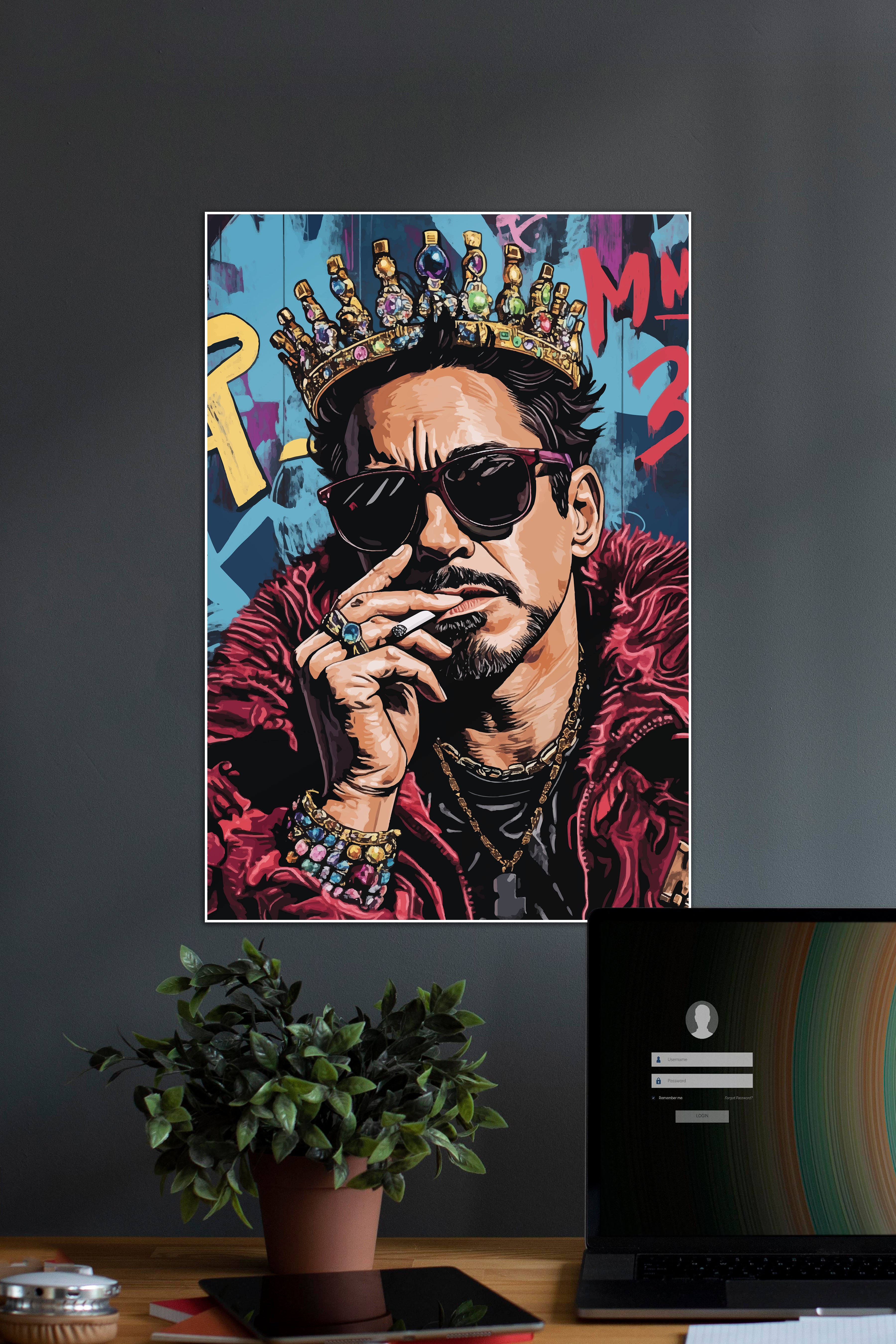 Thug Tony | IRON MAN #01 | MCU POSTER | Posterized.in