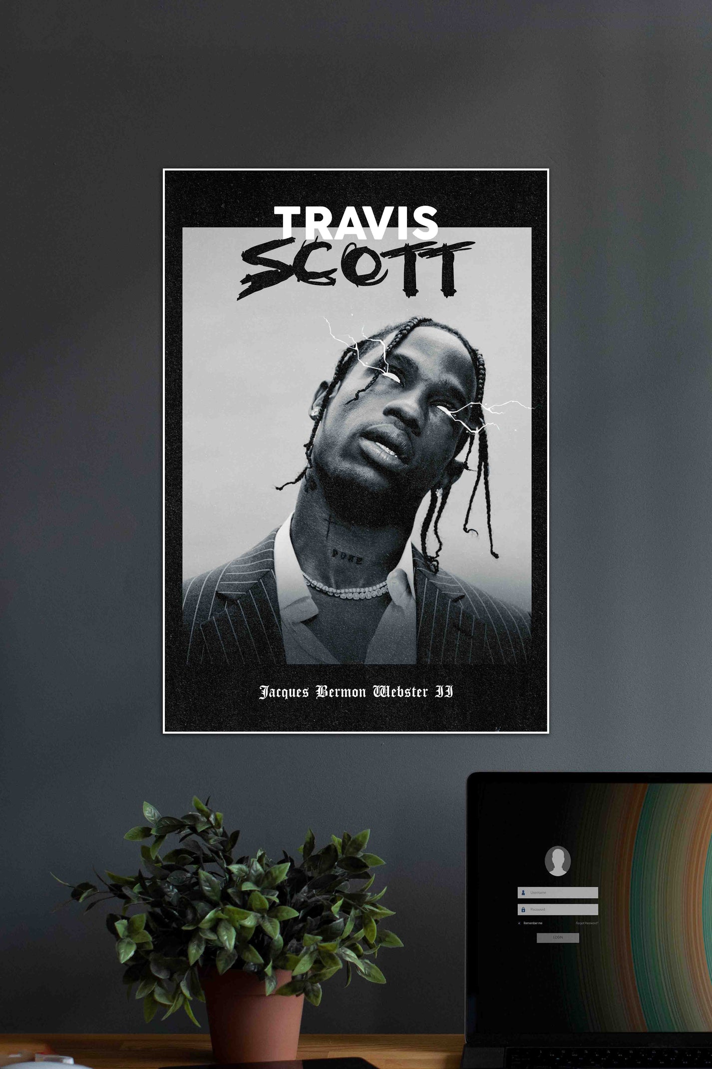 Travis Scott x Jacques Bermon Webster II | TRAVIS | Music Artist Poste ...