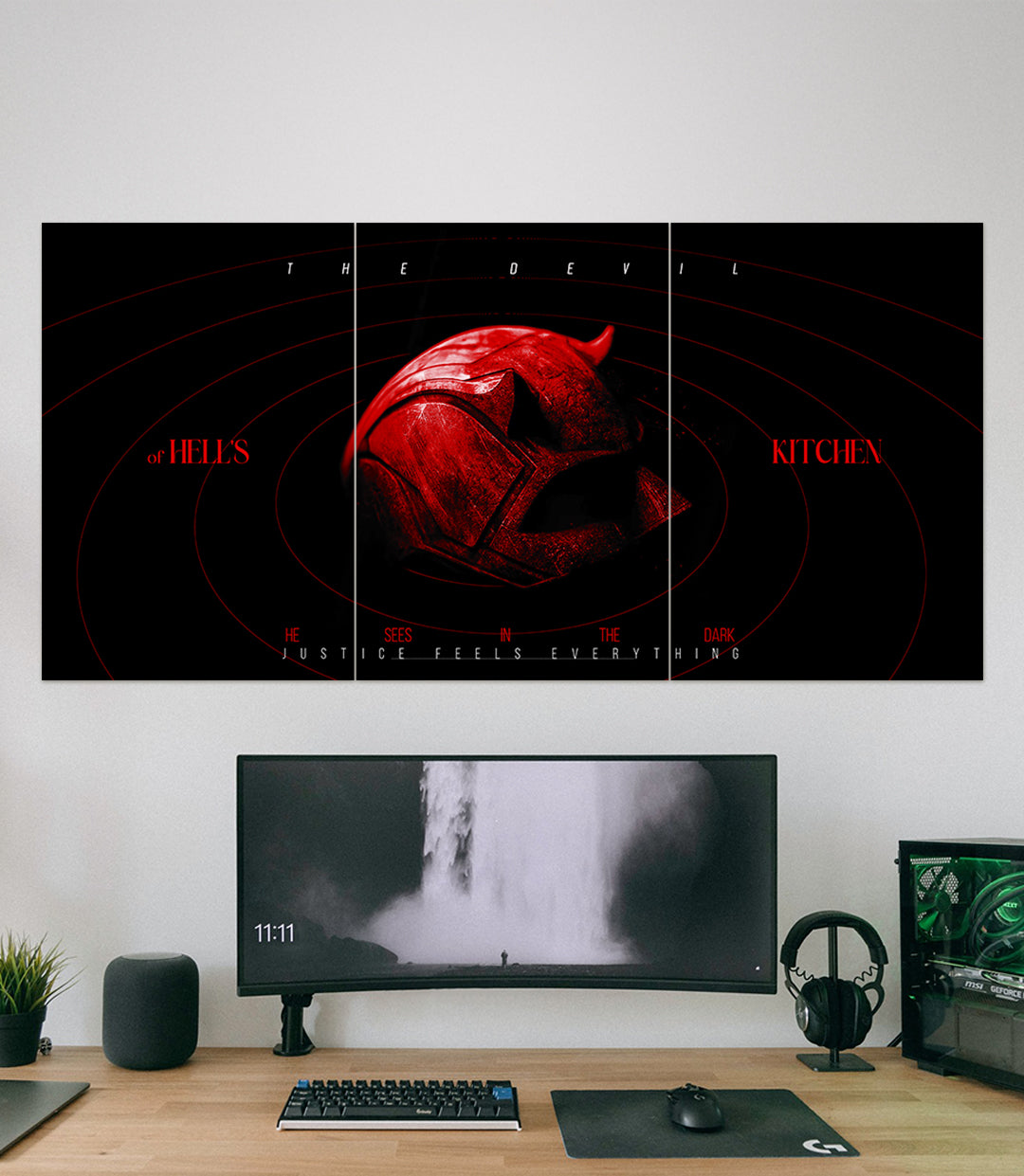 The Devil of Hells Kitchen | MCU | 3 Piece Set | Posterized.in